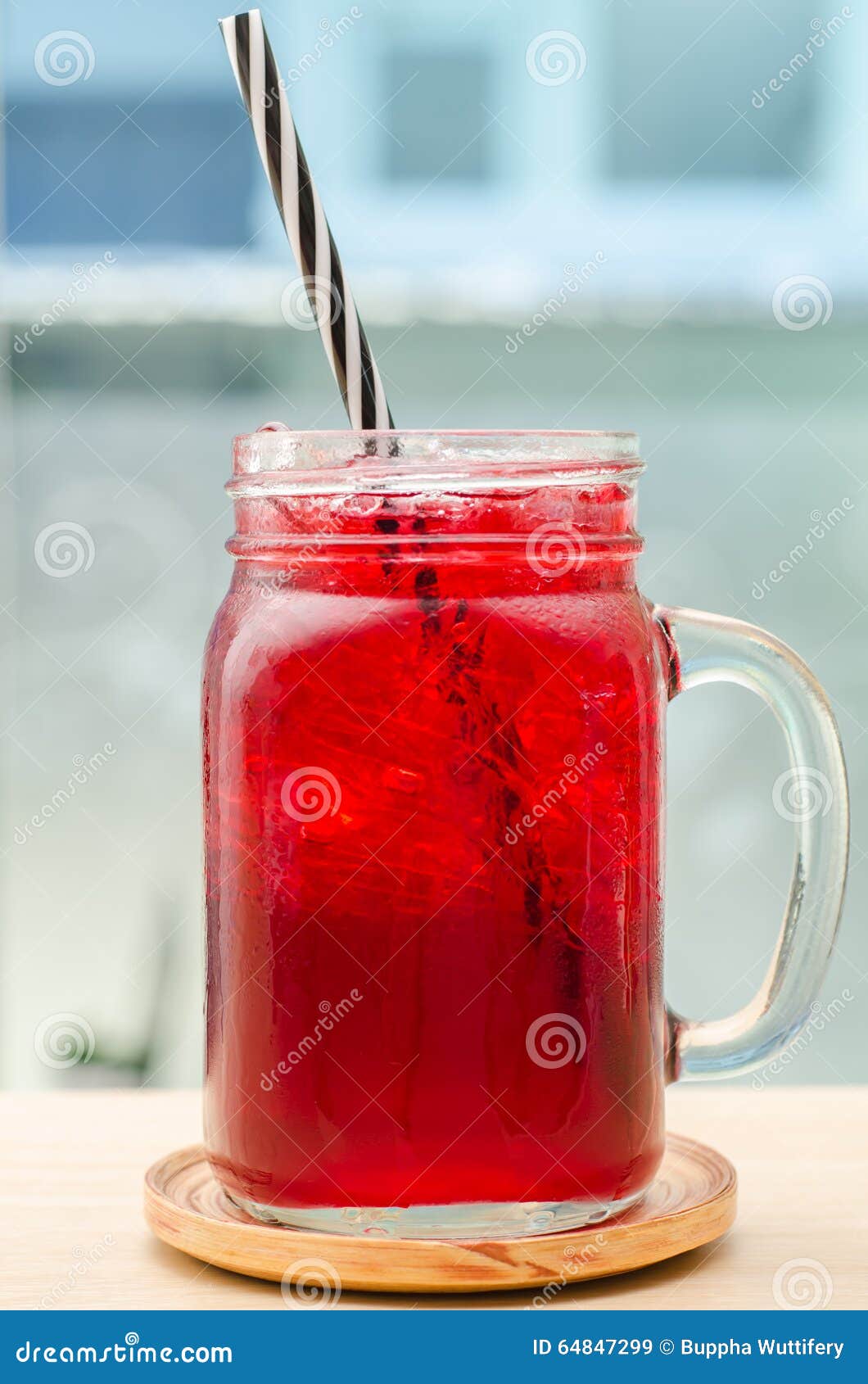 Ice red drink stock image. Image of juice, water, glass - 64847299