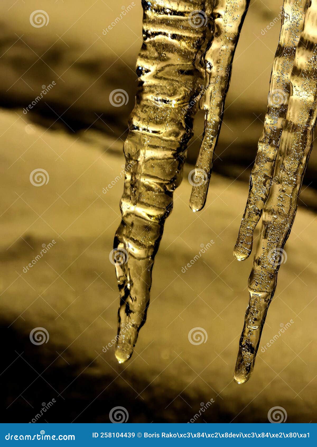 Ice reflections beautiful stock image. Image of beautiful - 258104439