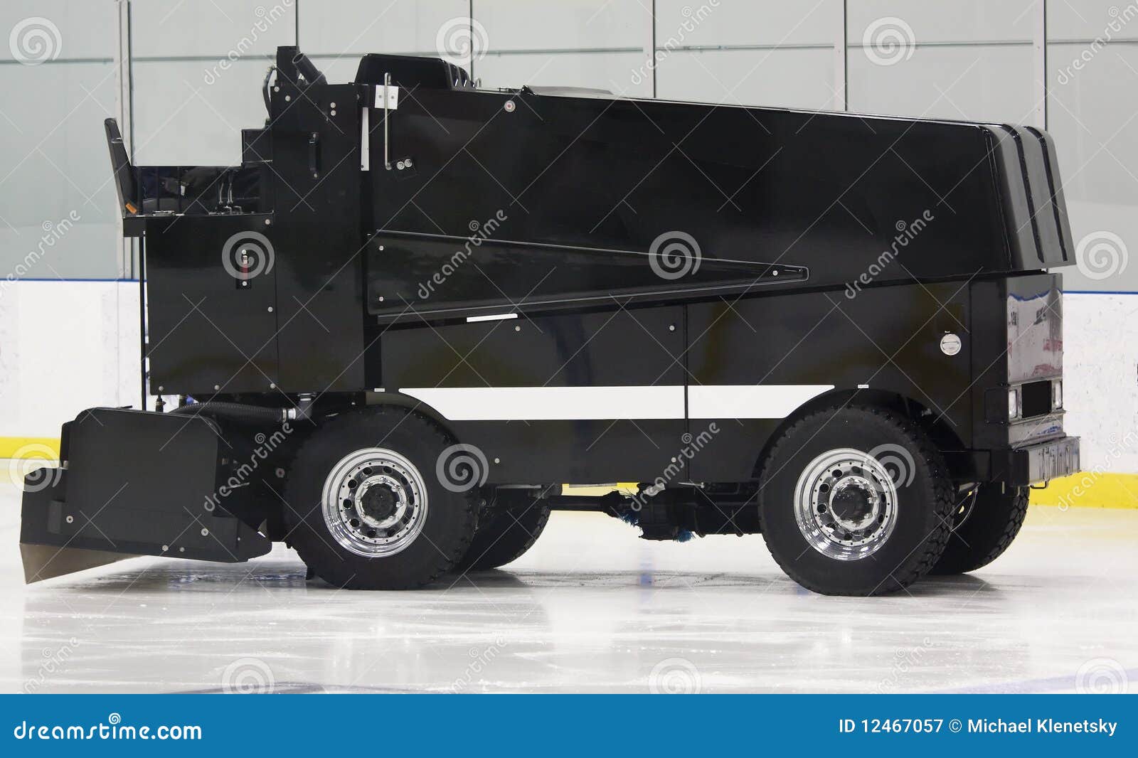 Ice Resurfacer stock image. Image of industrial, smoothing - 12467057