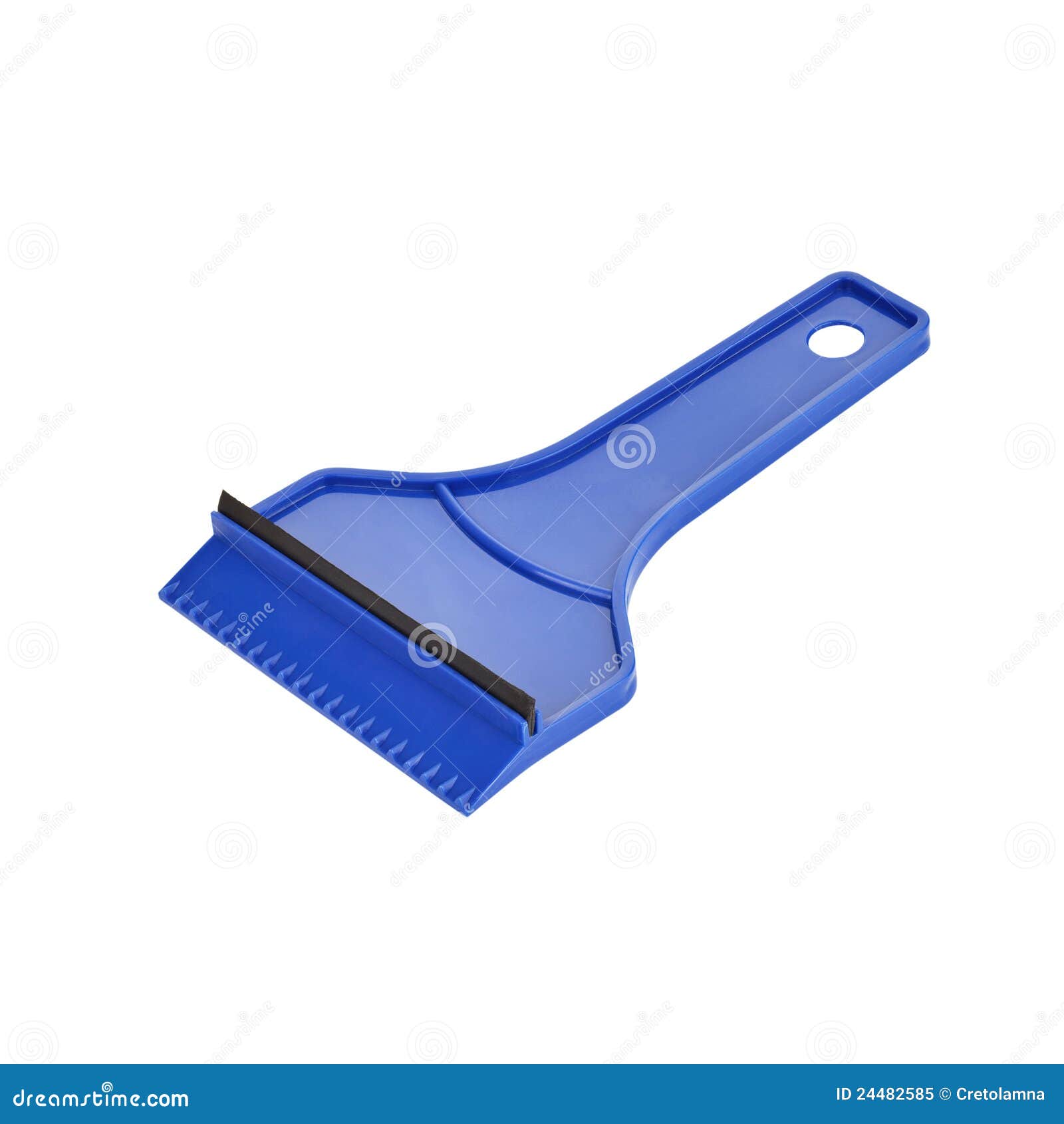 Ice scraper. stock image. Image of blue, winter, isolated - 24482585