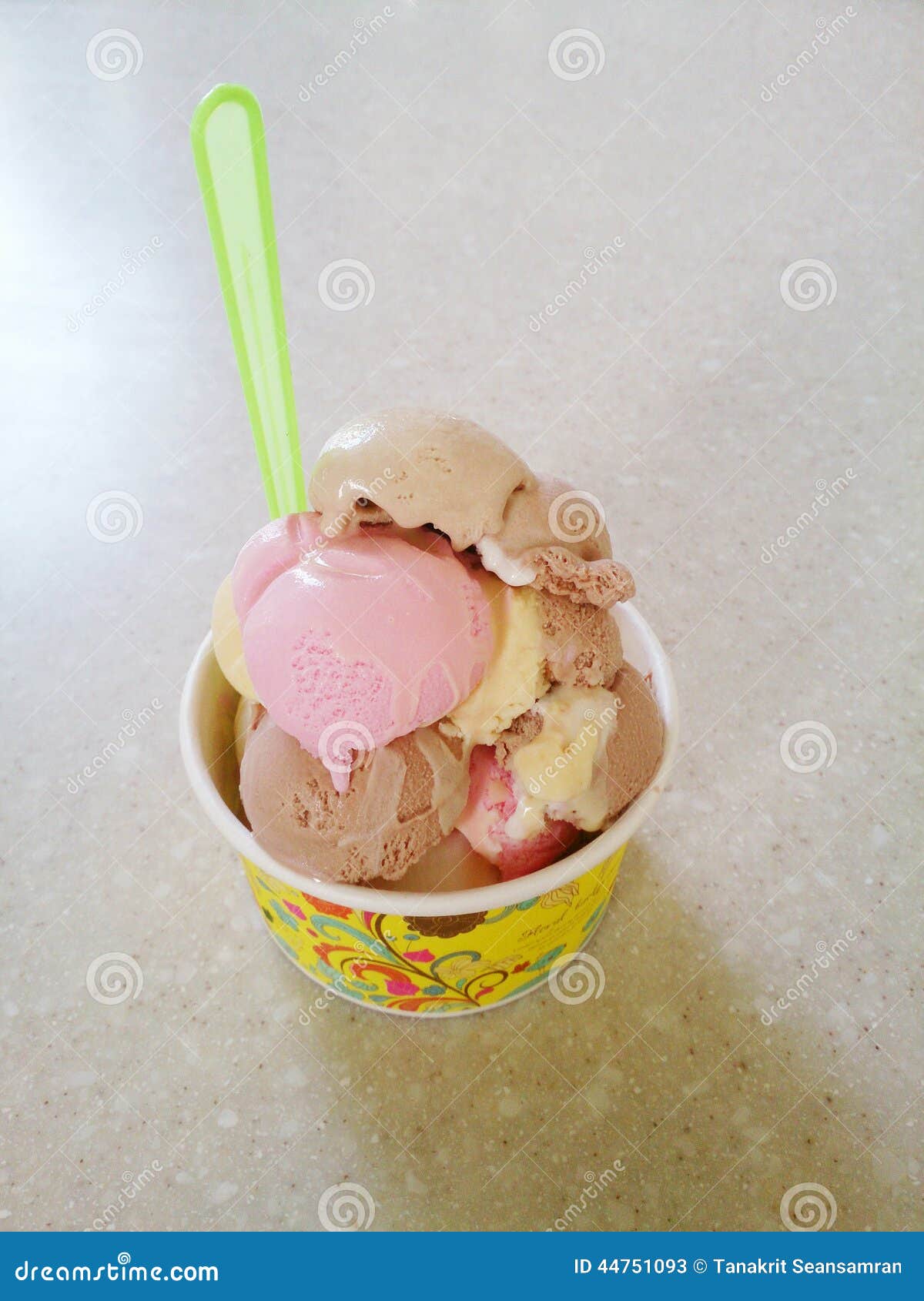 Ice cream stock image. Image of fresh, food, chocolate - 44751093