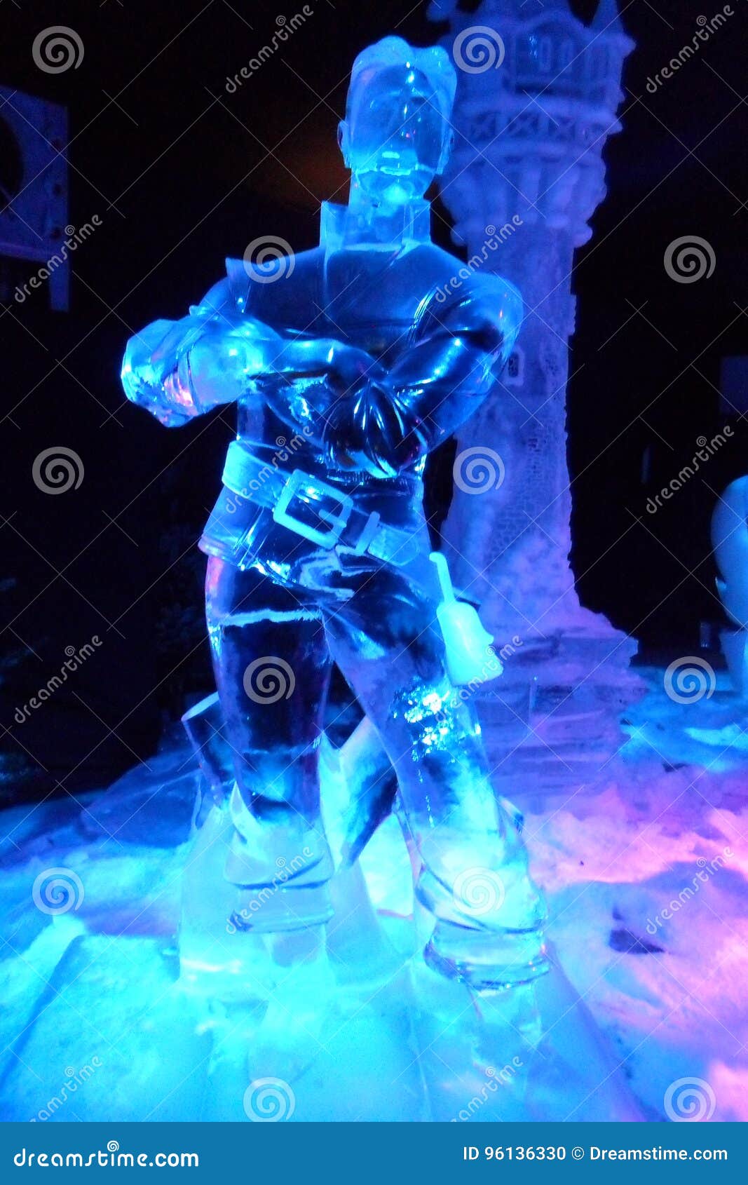 Ice Sculpture of a Disney Cartoon Editorial Image - Image of disney ...