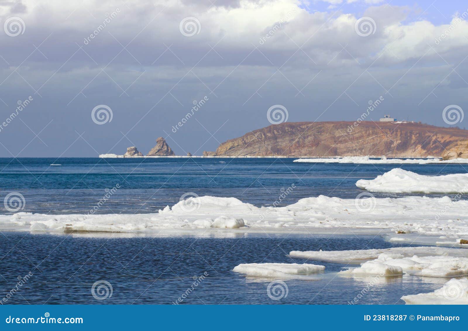 Ice sea surface stock image. Image of icescape, cold - 23818287