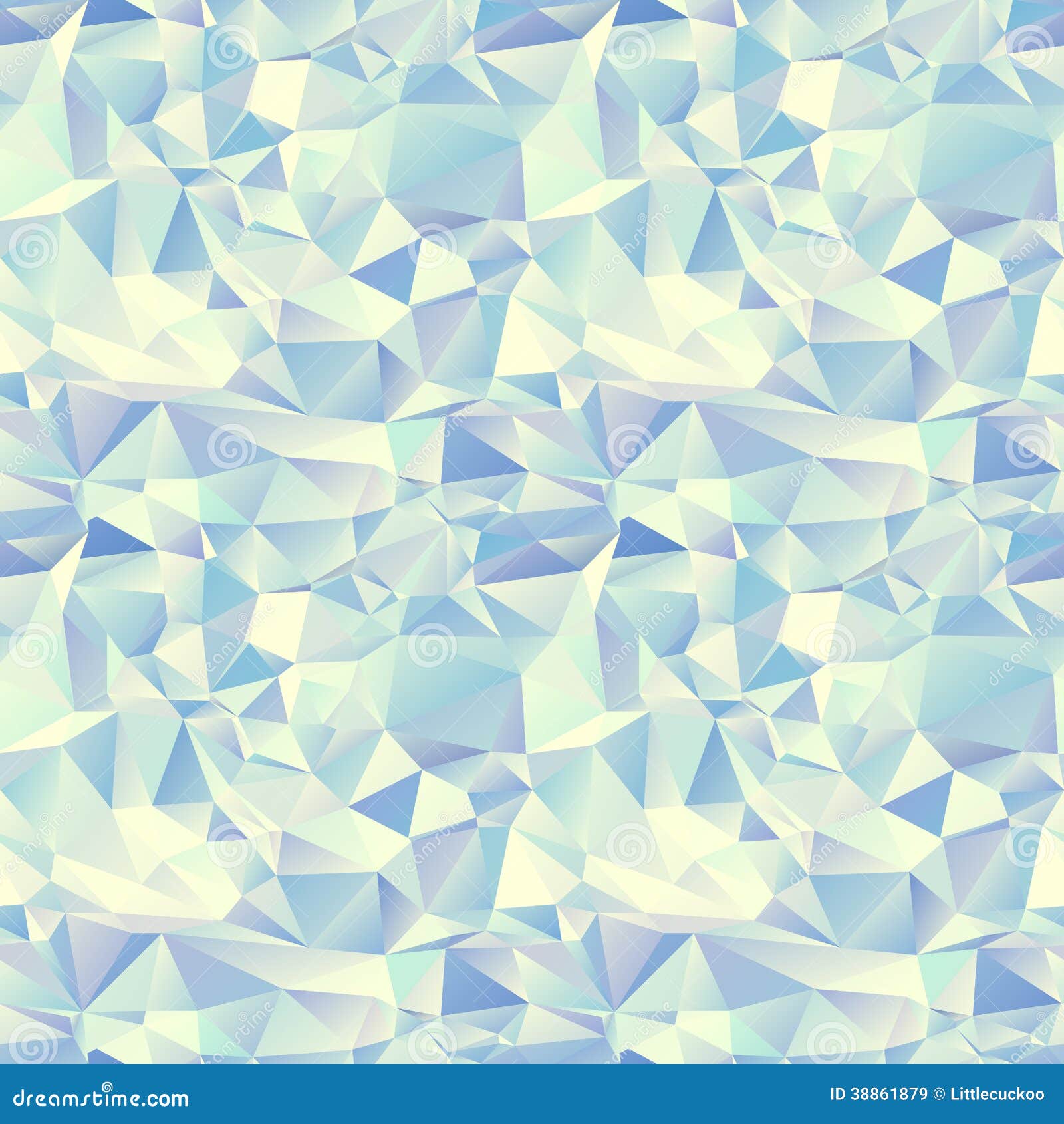 Ice Seamless Pattern. Crystal Background Stock Vector - Illustration of ...