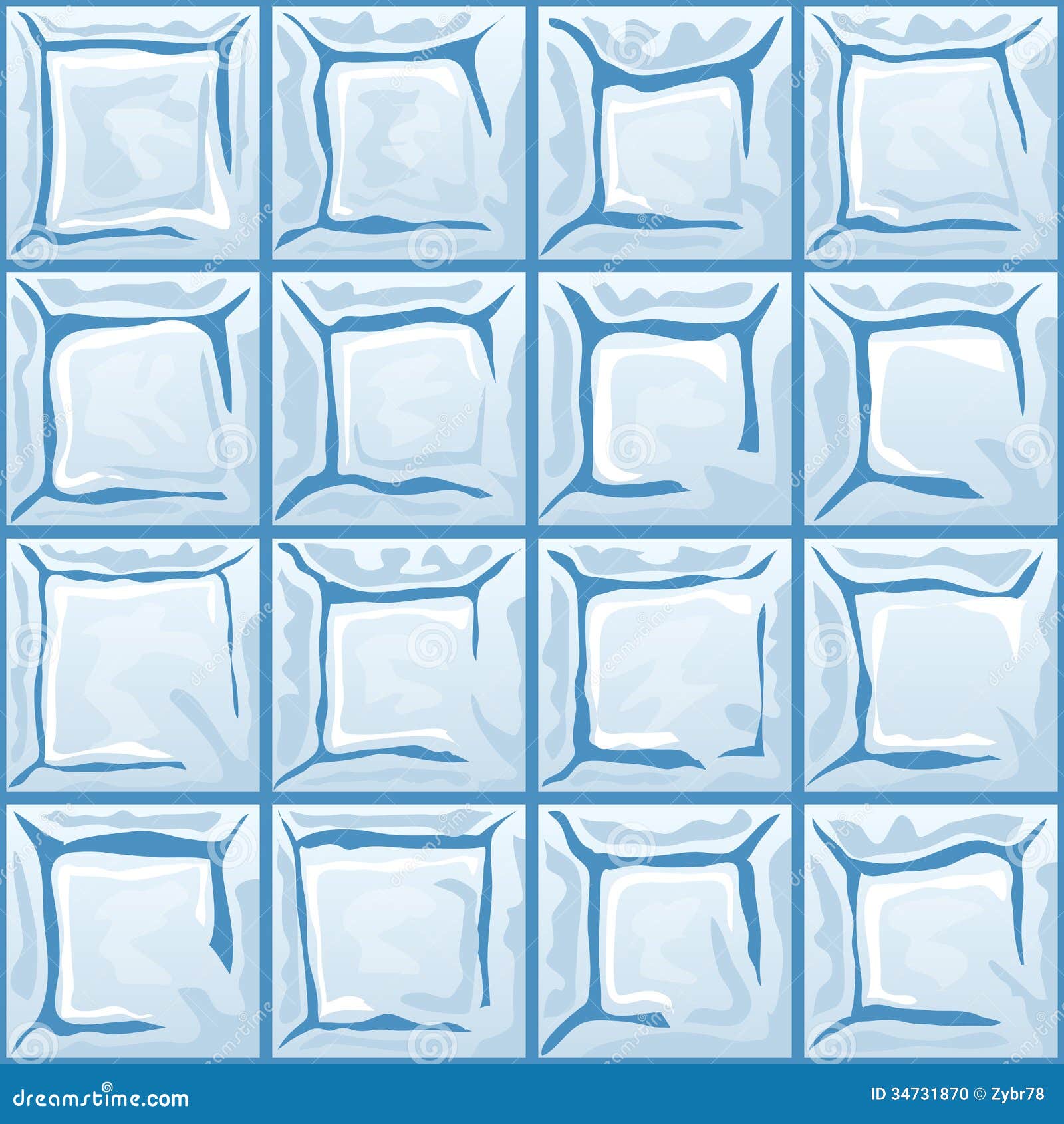 Ice seamless pattern stock illustration. Illustration of painting ...