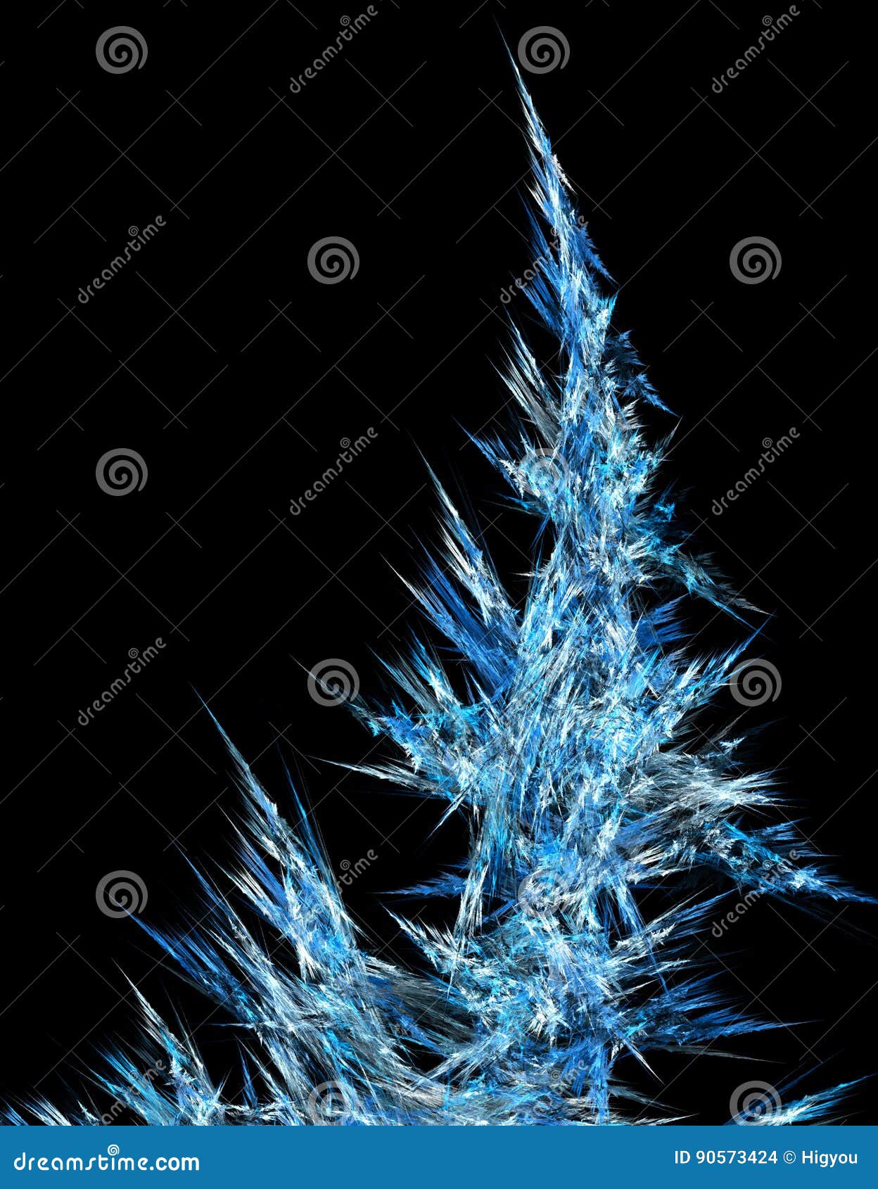 Ice Shard Abstract stock illustration. Illustration of vertical - 90573424