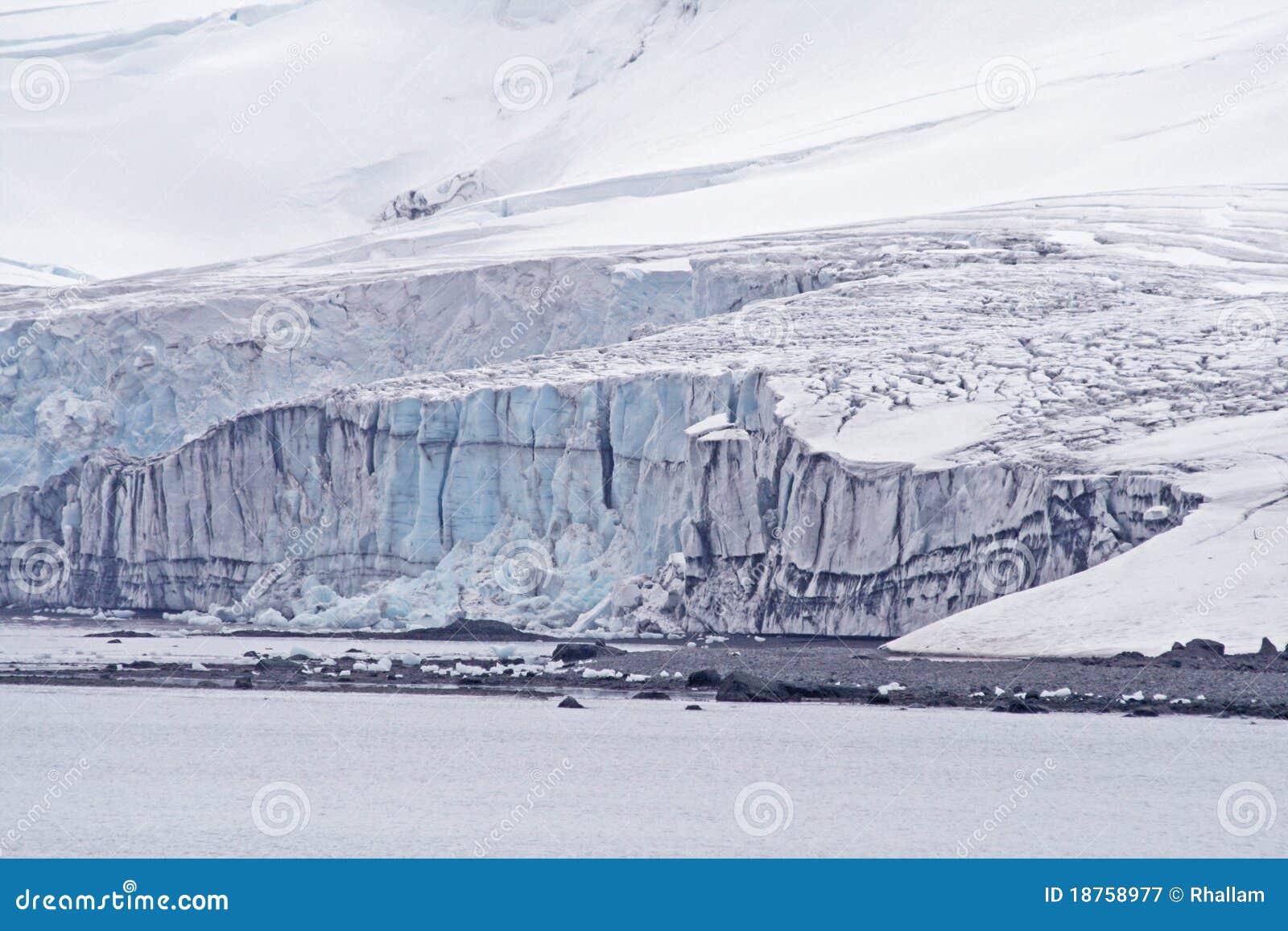 Ice sheet Antarctica stock image. Image of mountain, snow - 18758977