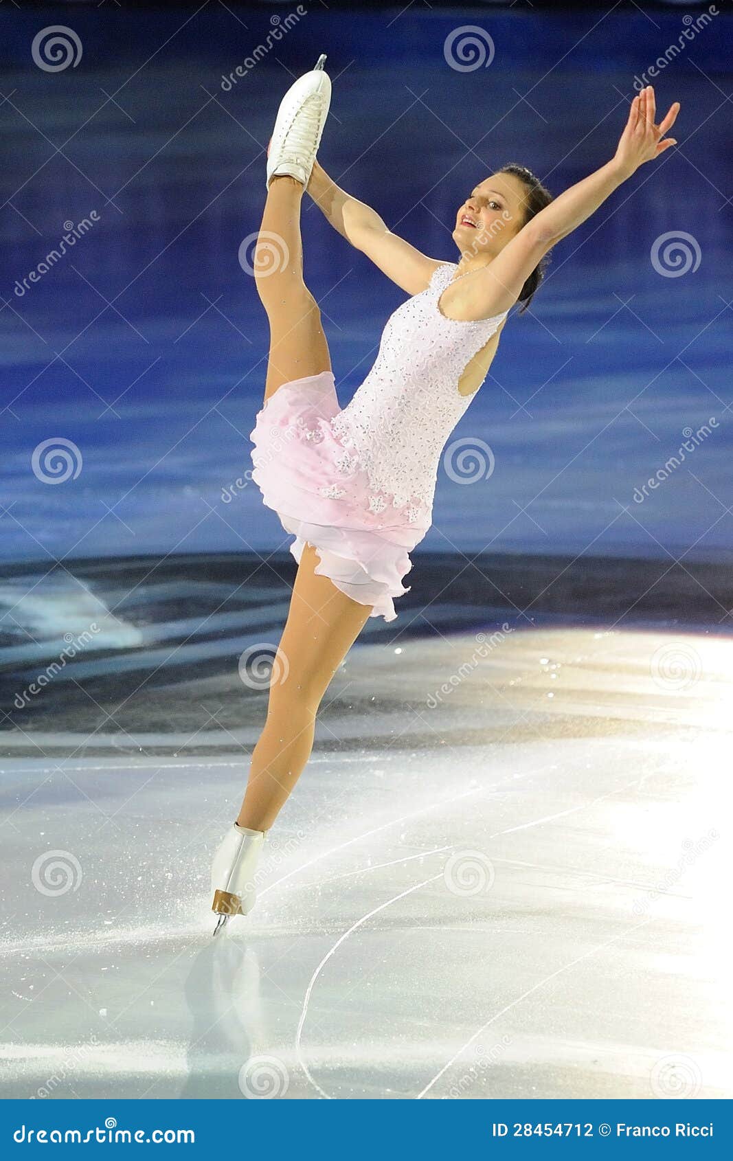 Ice Skater Spinning