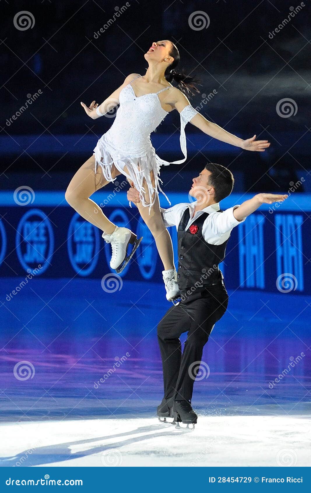 Ice Skaters Cherlene Guignard & Marco Fabbri Editorial Stock Image ...