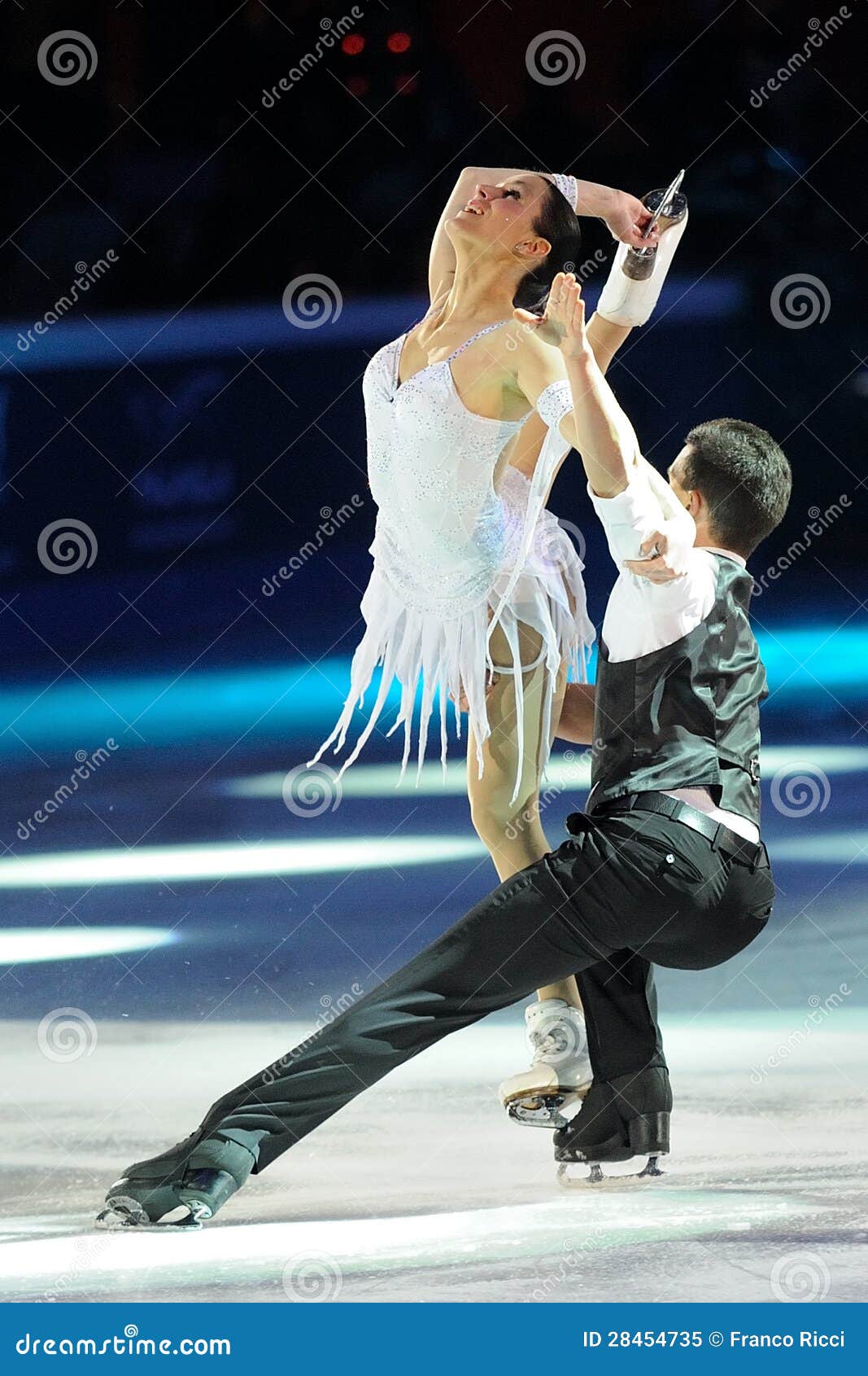Ice Skaters Cherlene Guignard & Marco Fabbri Editorial Image - Image of ...