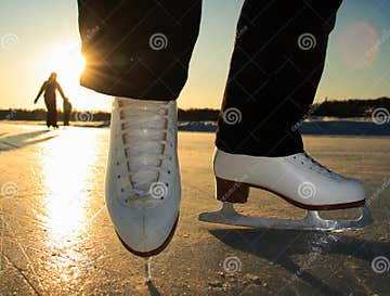 Ice Skating stock image. Image of exercise, figure, iceskating - 16182999