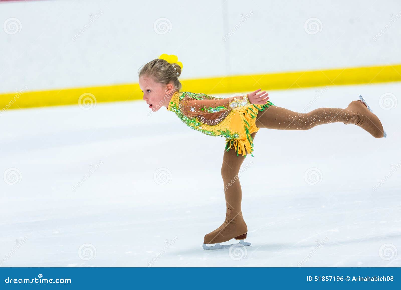 Ice skating stock photo. Image of indoor, practice, exercise - 51857196