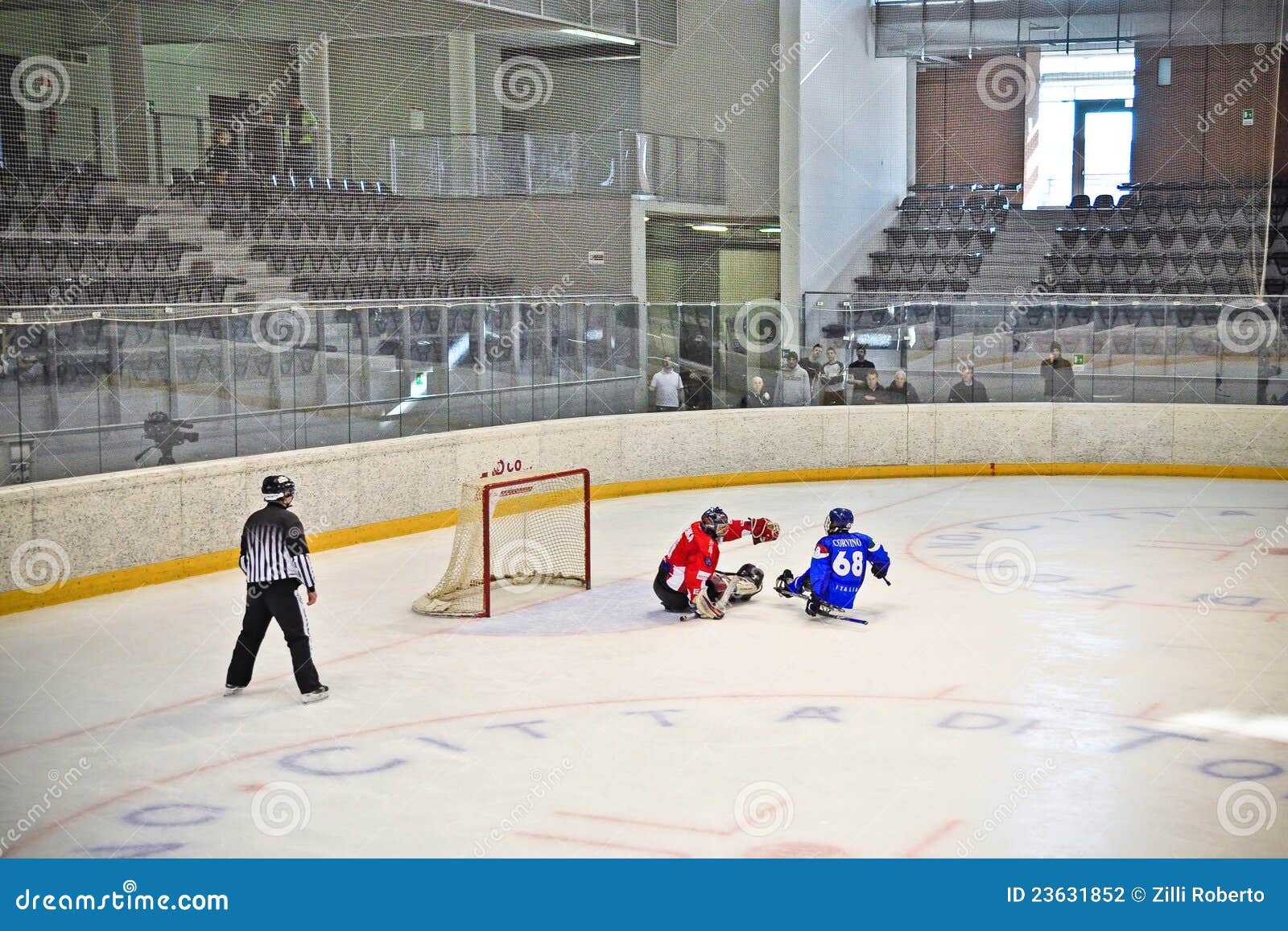 Ice Sledge Hockey editorial photography. Image of italia - 23631852