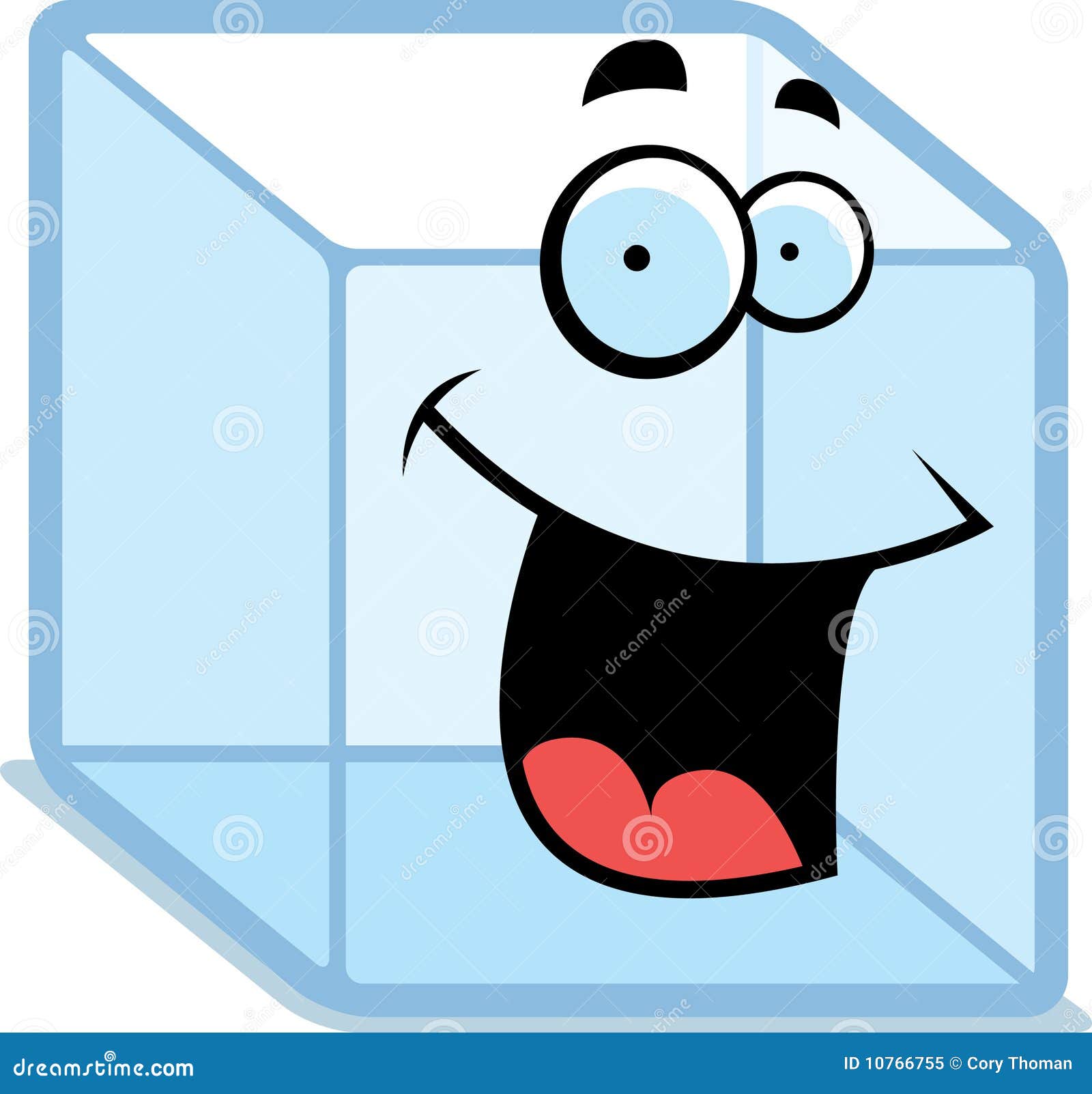Ice Smiling stock vector. Illustration of cartoon, smiling - 10766755