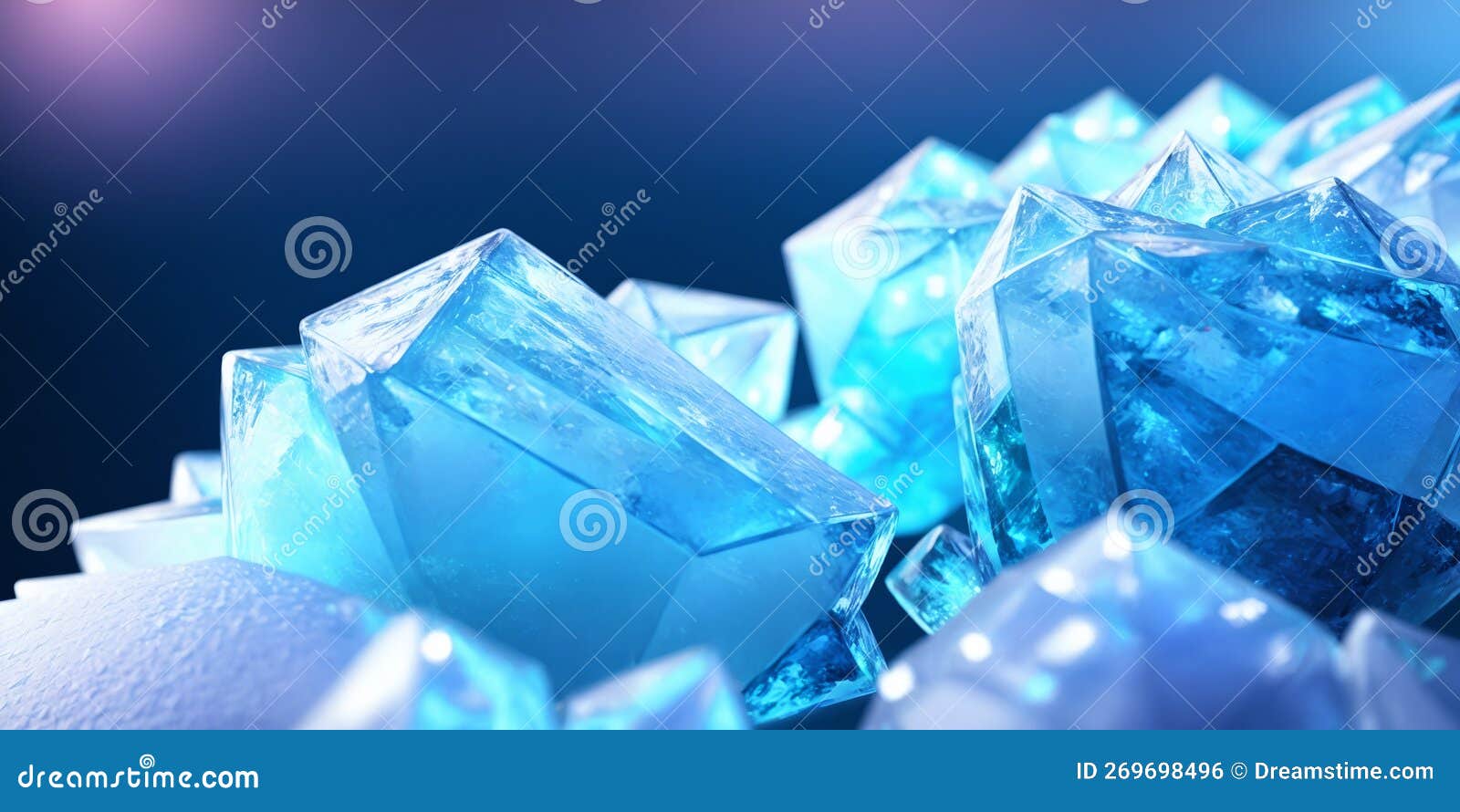 Ice snow elements of cold stock illustration. Illustration of necklace ...