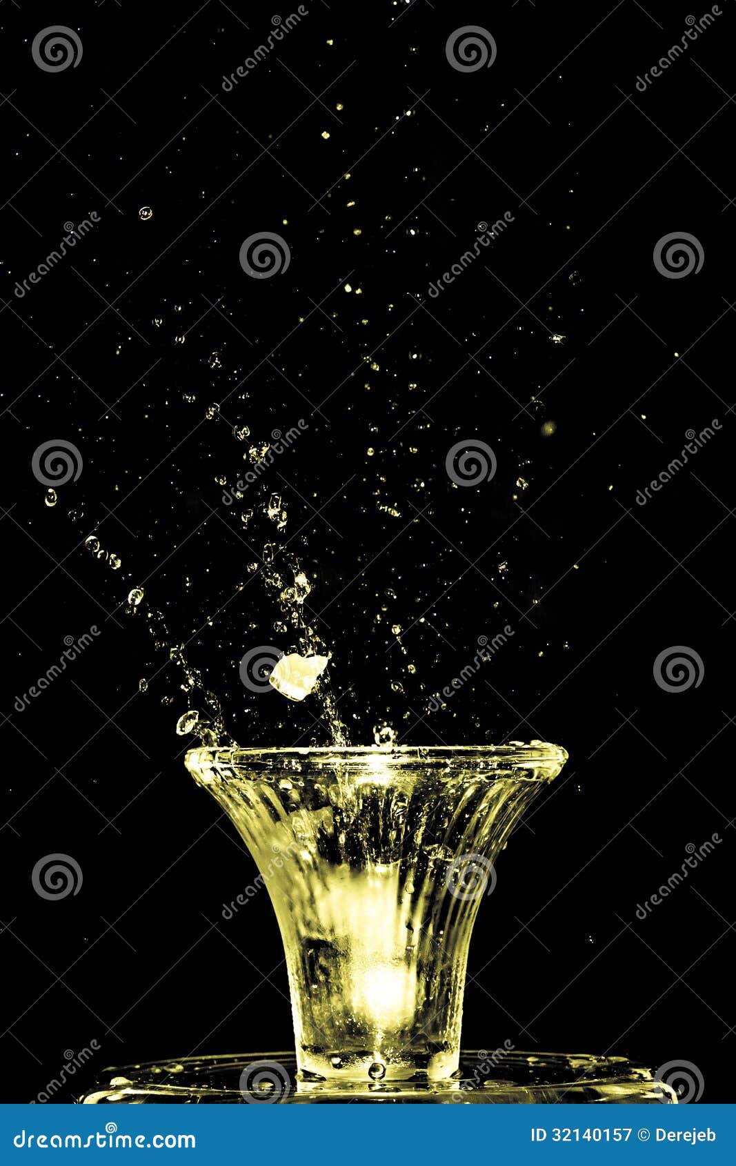 Ice Splash stock image. Image of creative, cool, flow - 32140157