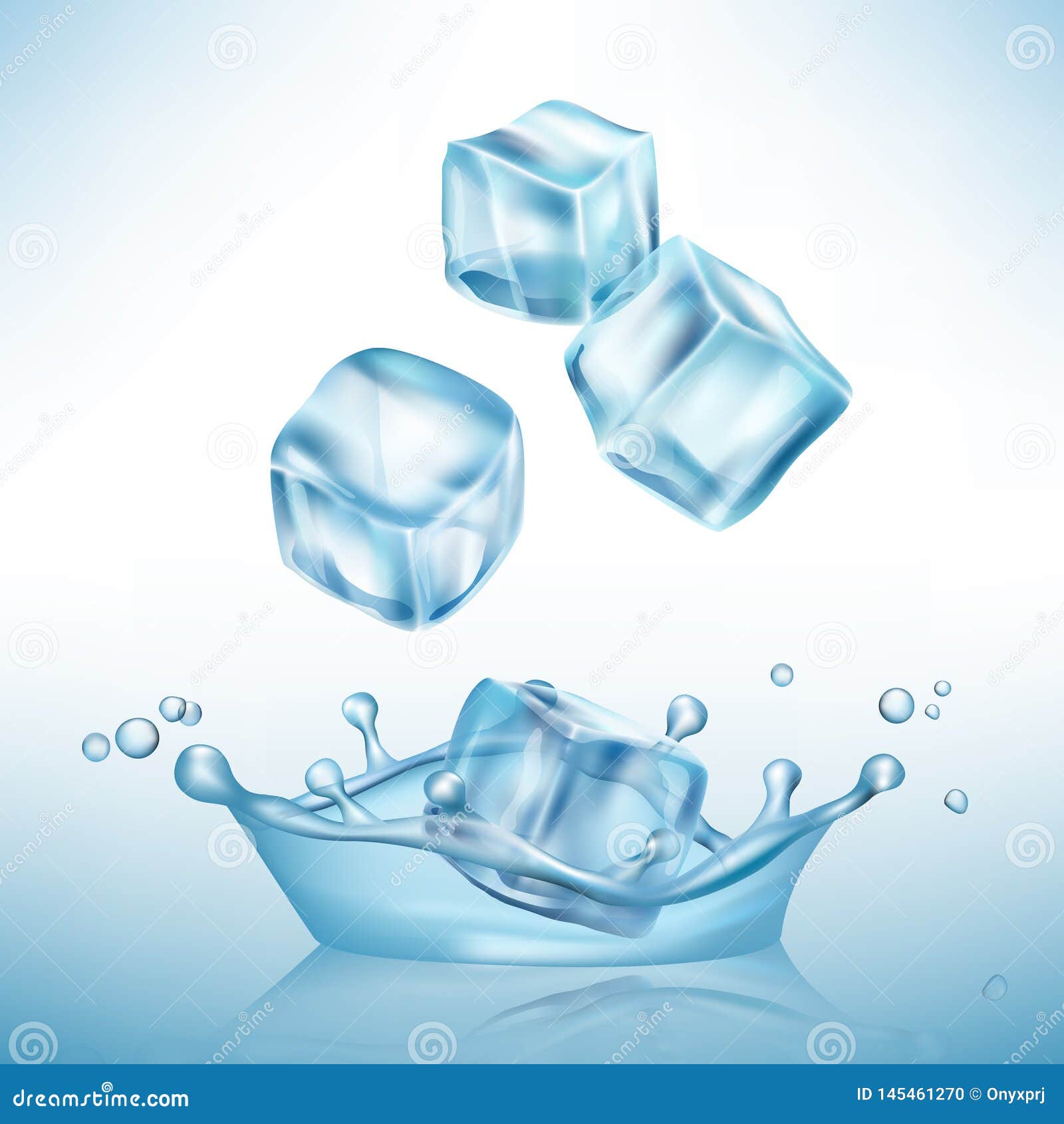 Solid Ice Cube
