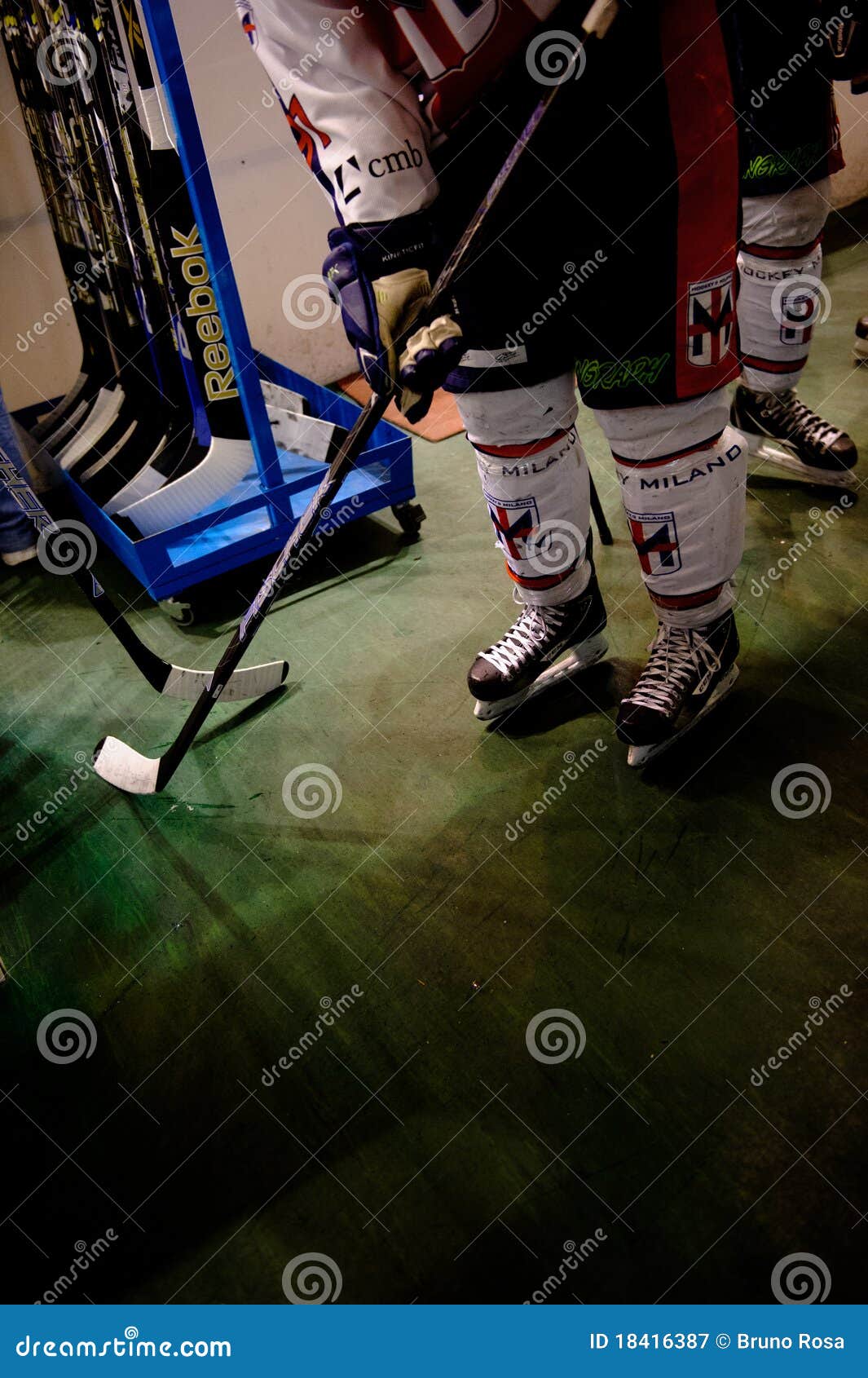 Ice Sticks and Skating editorial photography. Image of sport - 18416387