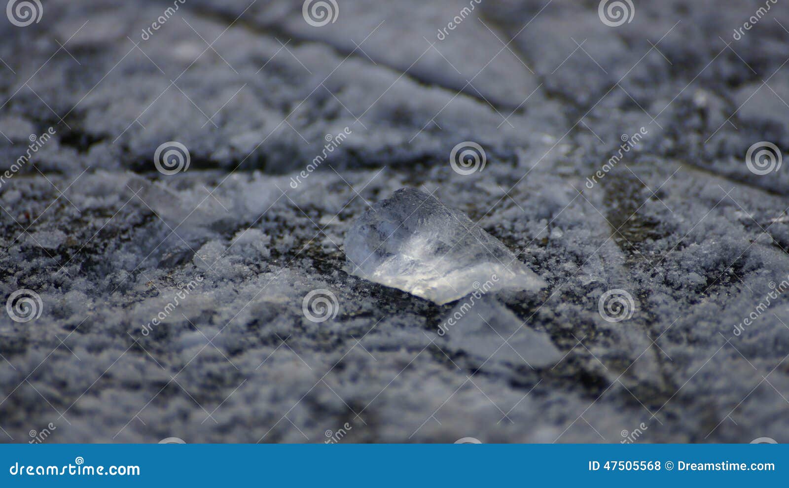 Ice Stone stock photo. Image of night, stone, water, lake - 47505568