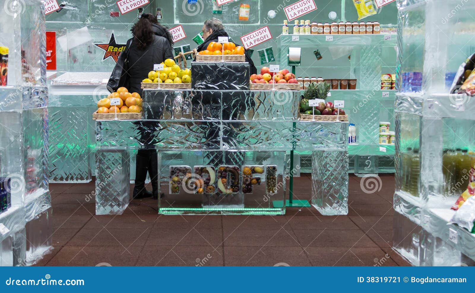 Ice store editorial photo. Image of food, products, editorial - 38319721