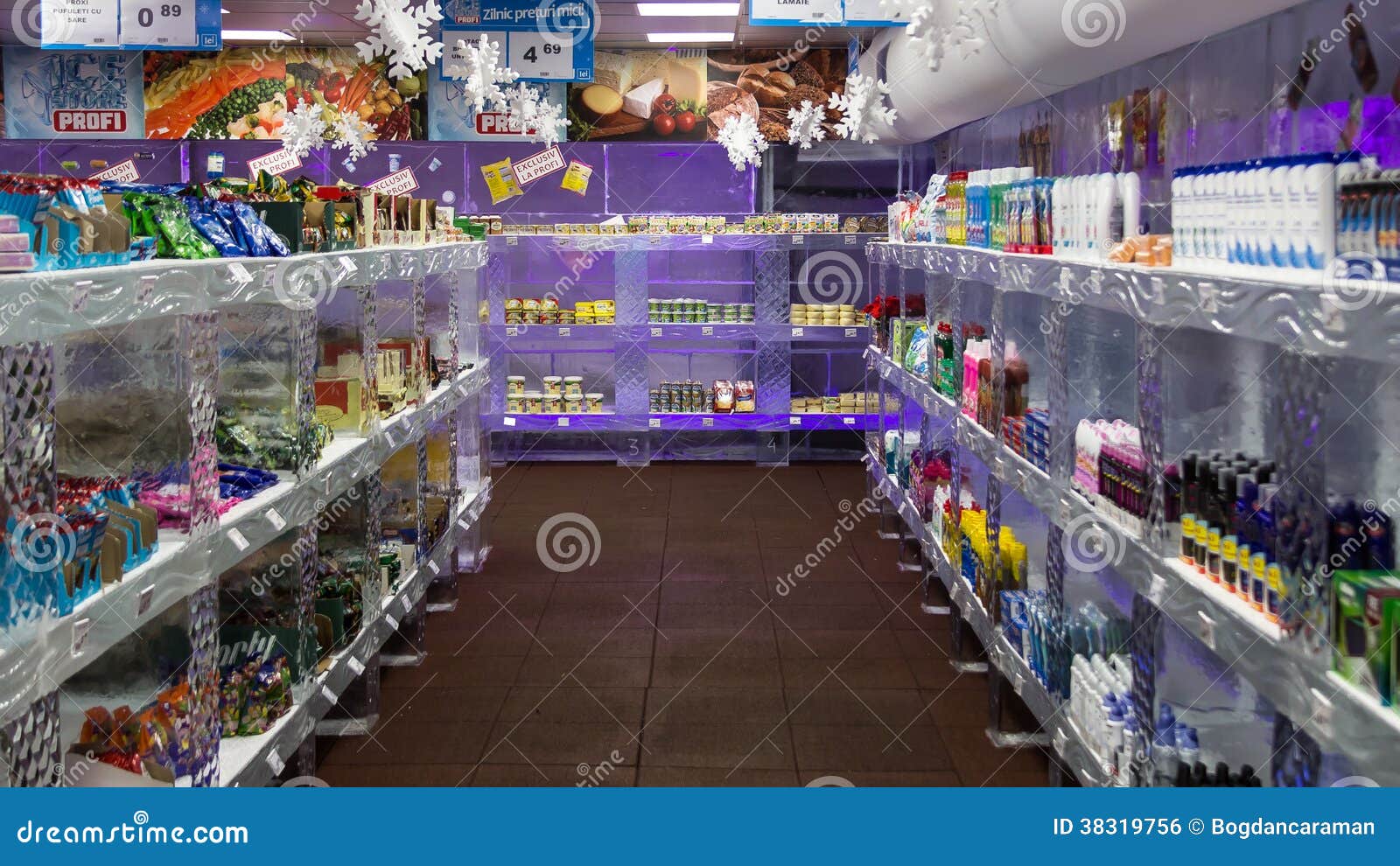 Ice store editorial photo. Image of sculpture, business - 38319756