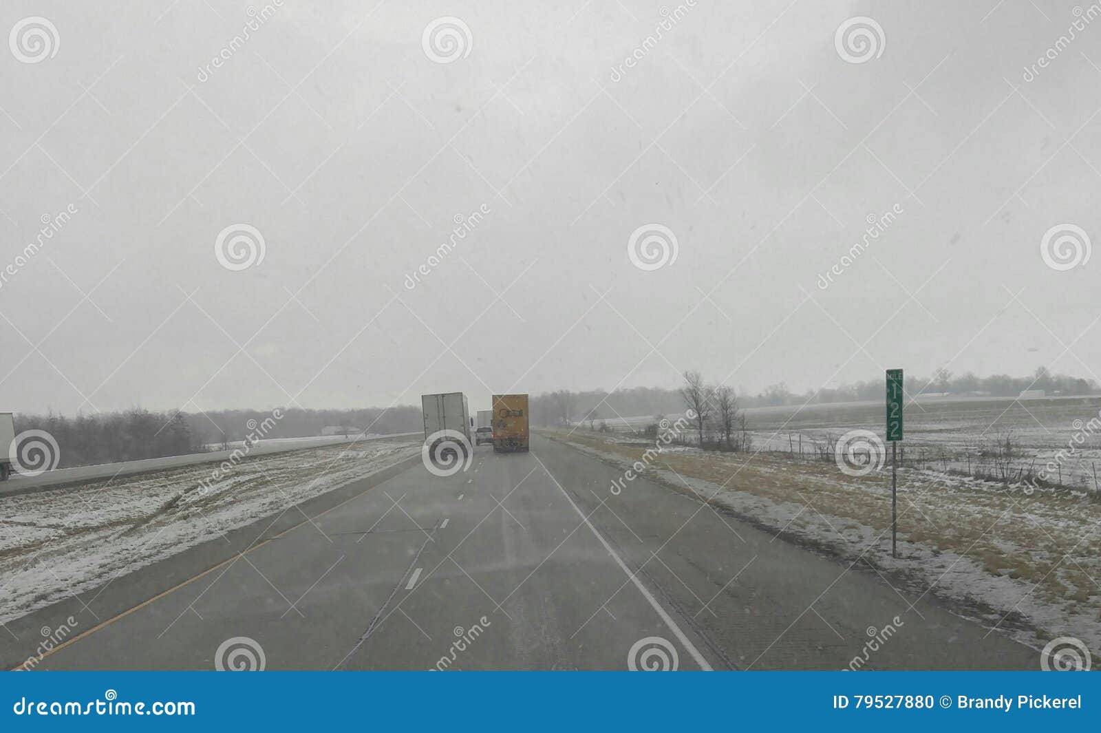 Ice storm editorial image. Image of hail, roads, winter - 79527880
