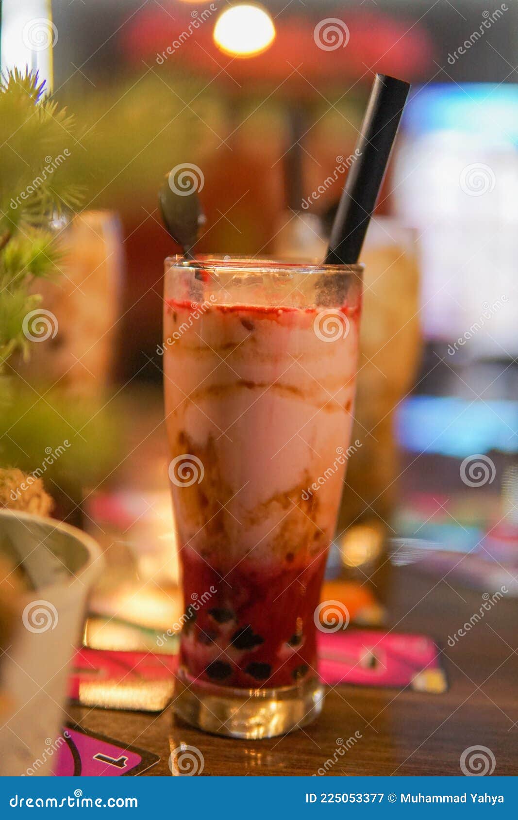 Strawberry Boba Tea Stock Photo | CartoonDealer.com #24942810
