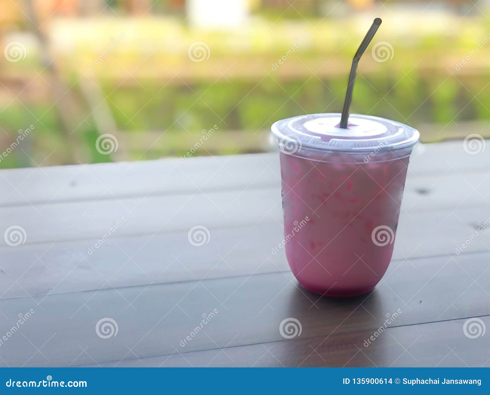 Ice Strawberry Milk . Sweety Drink Stock Photo - Image of health ...
