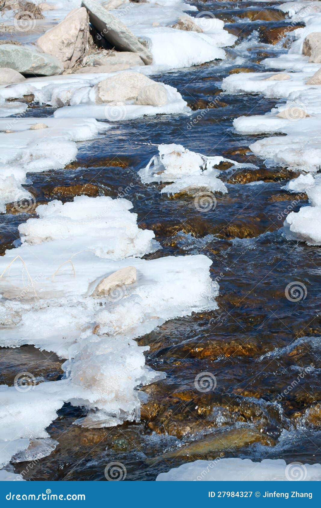 Ice stream stock image. Image of cold, rivulet, frozen - 27984327