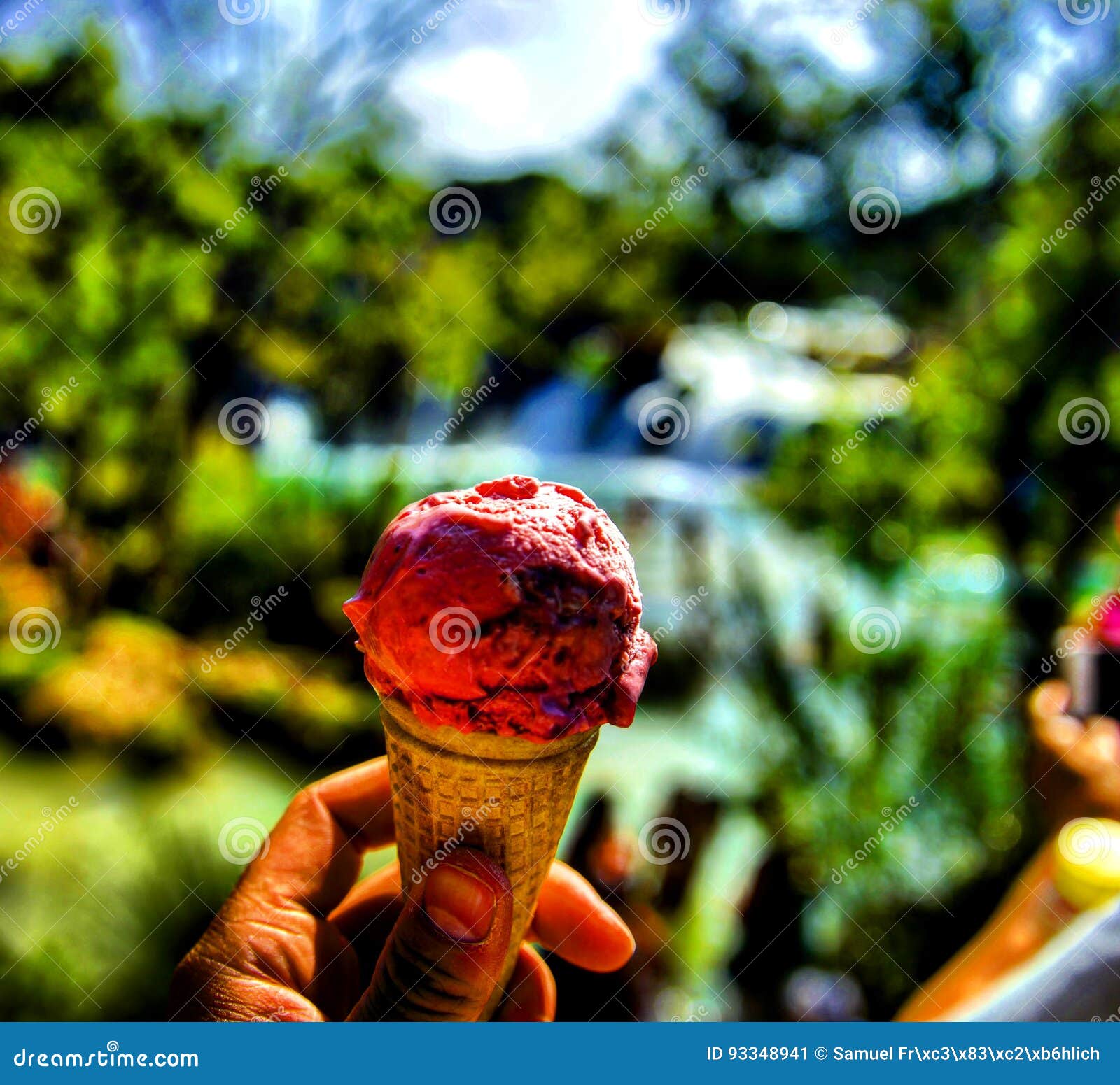 Ice stock image. Image of icecream, cold, water, summer - 93348941