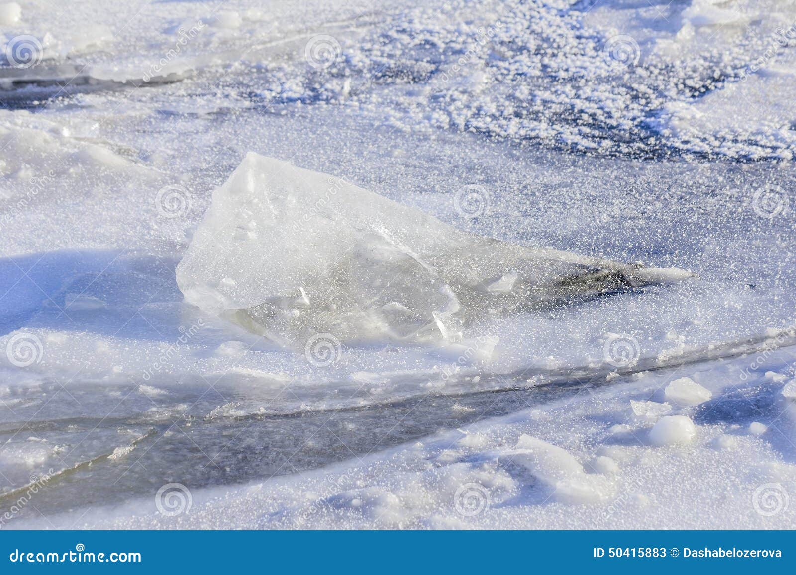 Ice in sunlight stock image. Image of winter, island - 50415883