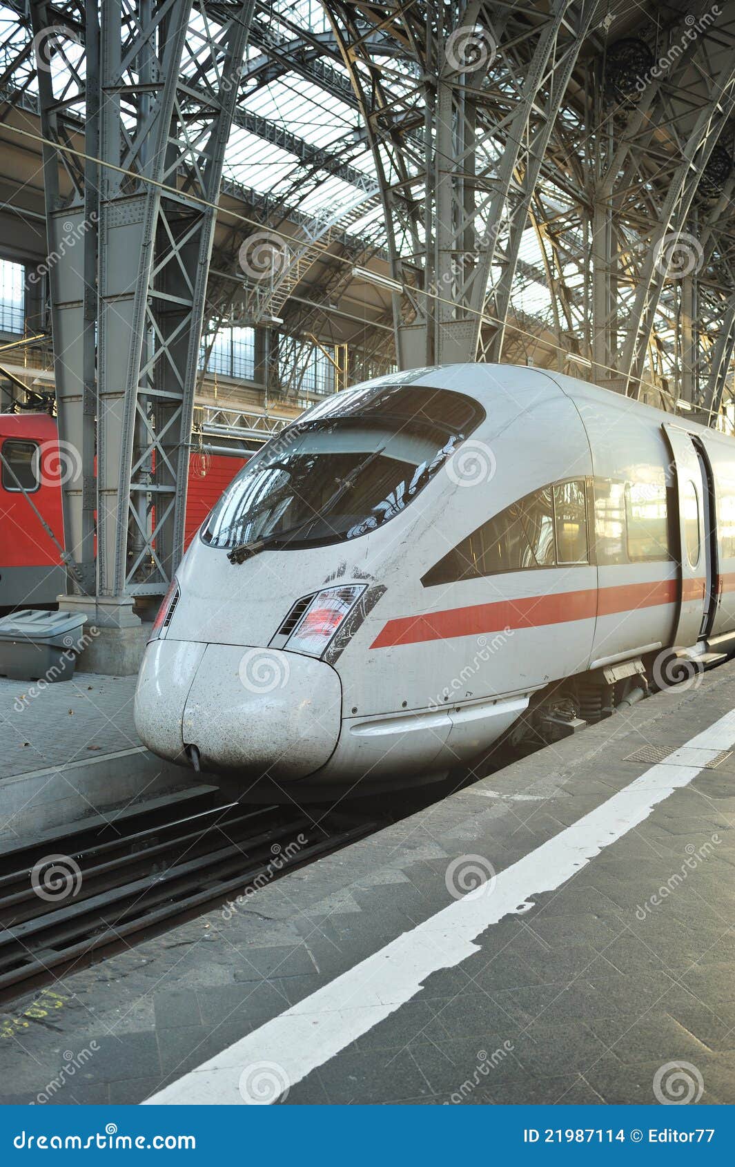 ICE train from Germany stock photo. Image of daytime - 21987114