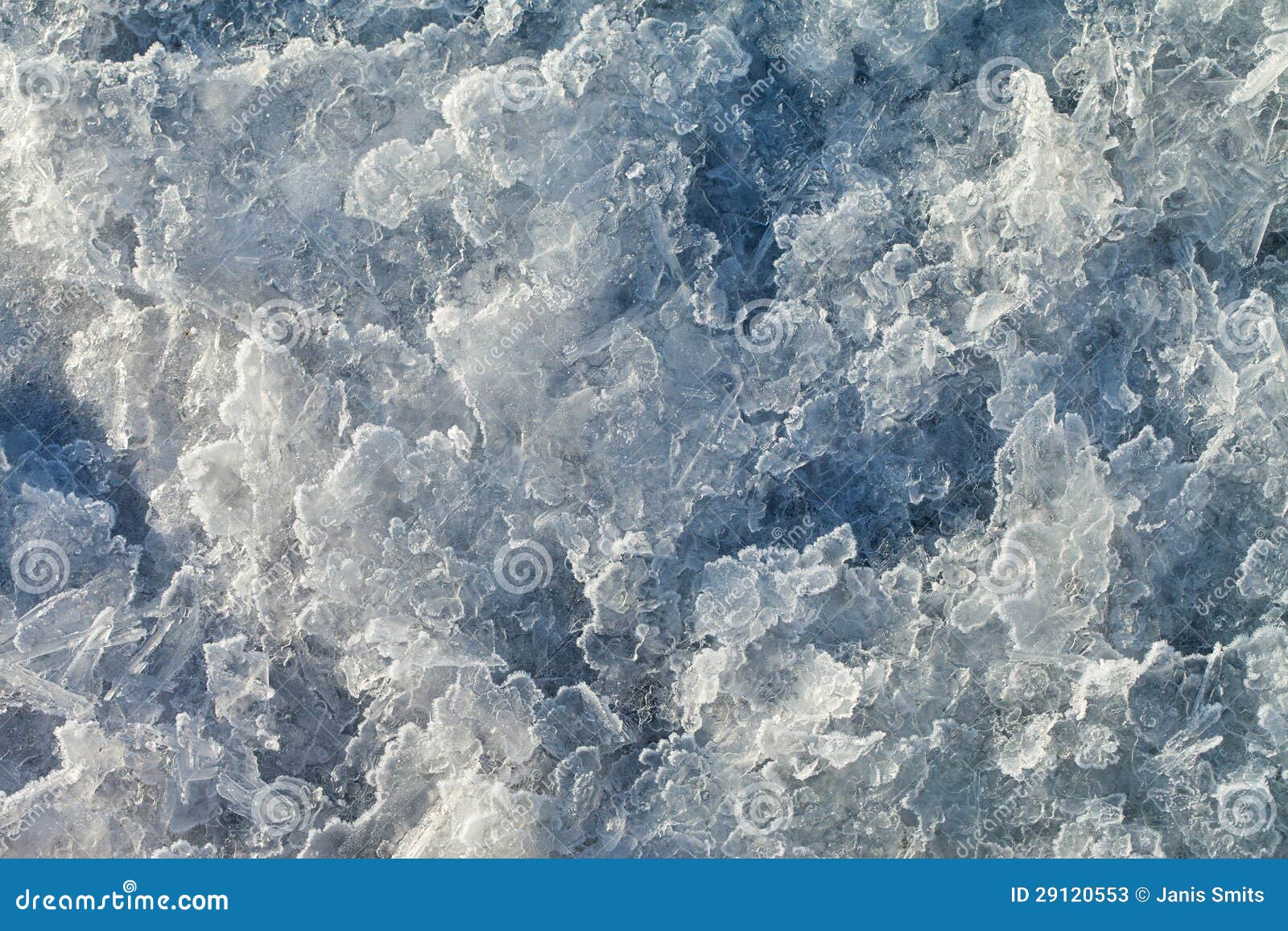 Ice surface. stock image. Image of snow, blue, water - 29120553