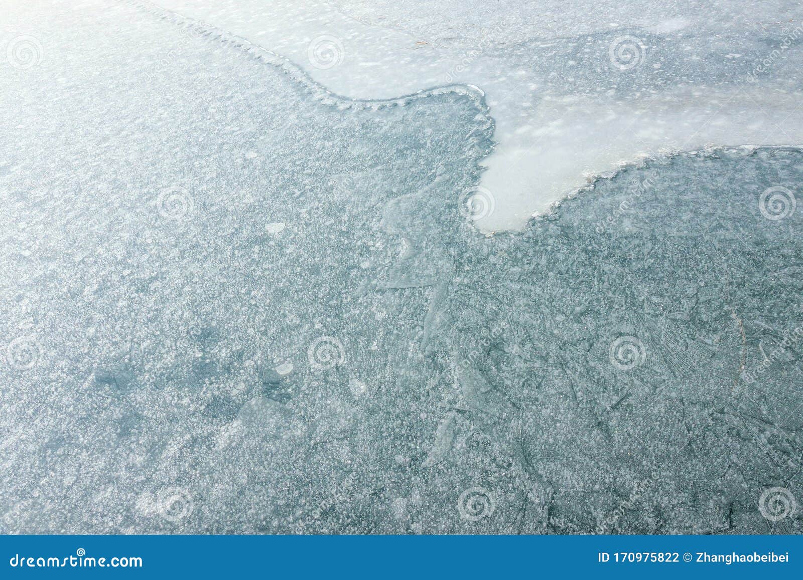 Ice surface stock photo. Image of natural, cold, freeze - 170975822