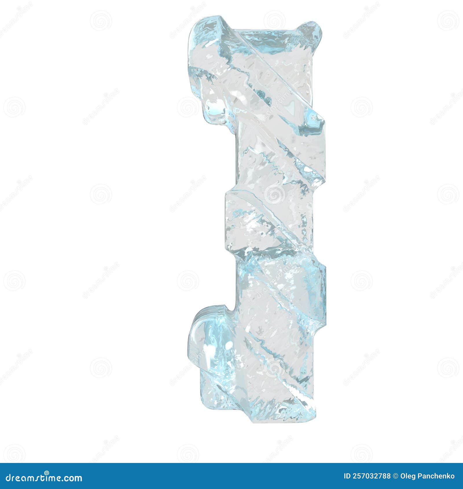 Ice Symbol with Diagonal Thick Straps Stock Vector - Illustration of ...