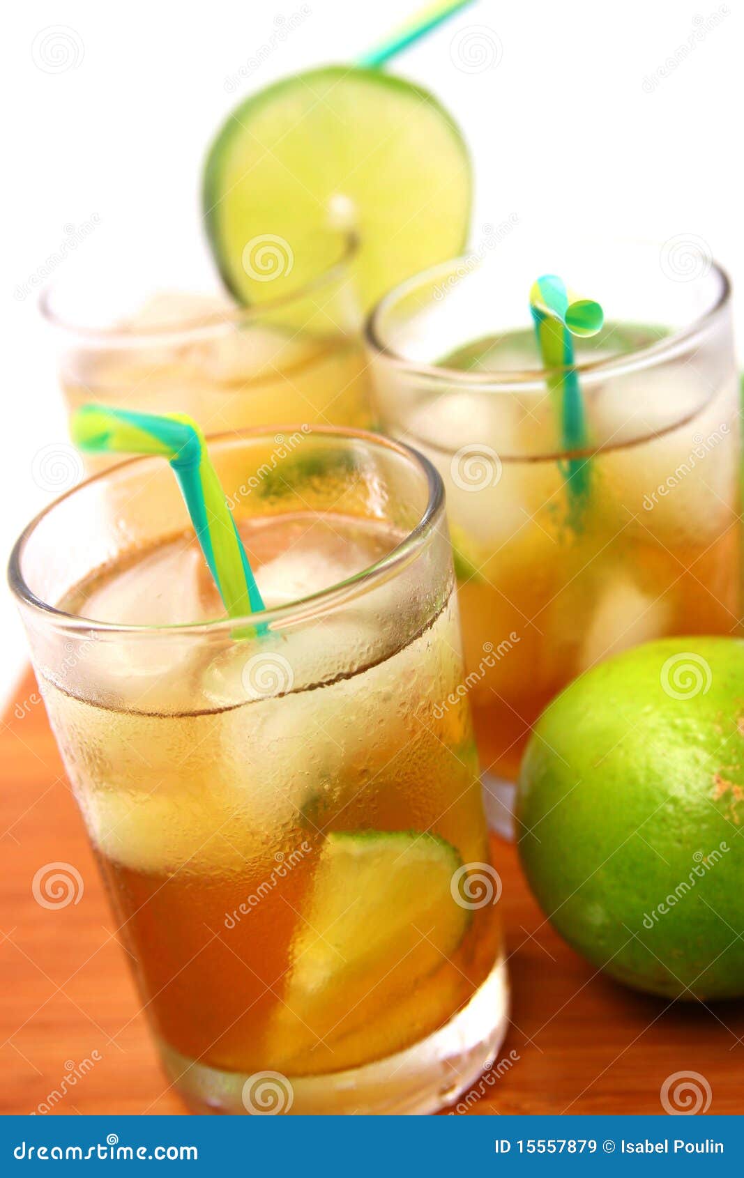 Ice tea stock image. Image of lemon, healthy, juice, mint - 15557879