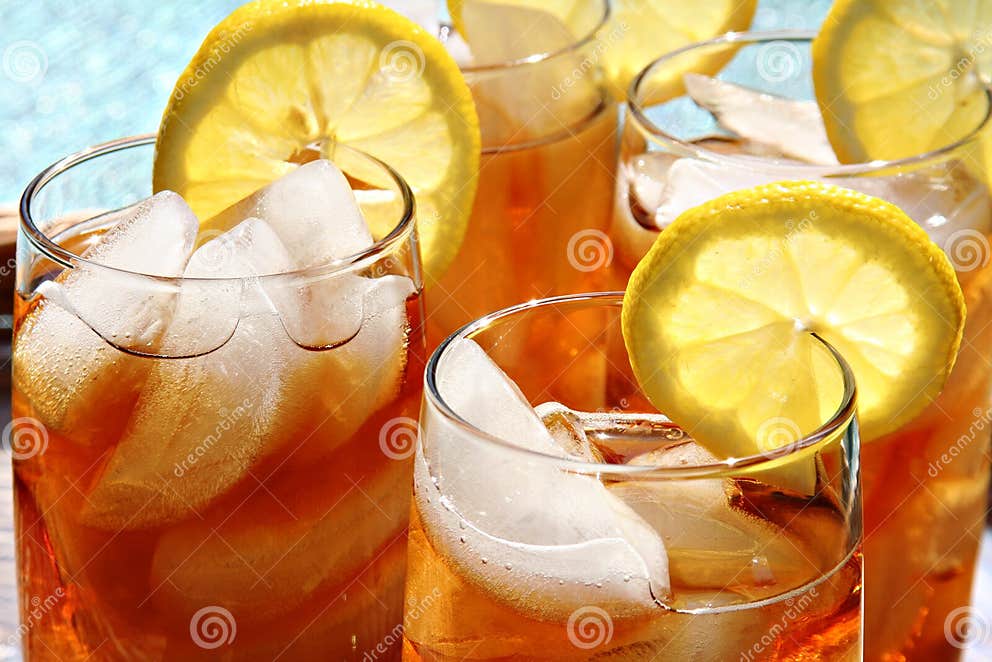 Ice tea stock image. Image of cool, refreshments, beverage - 2524763