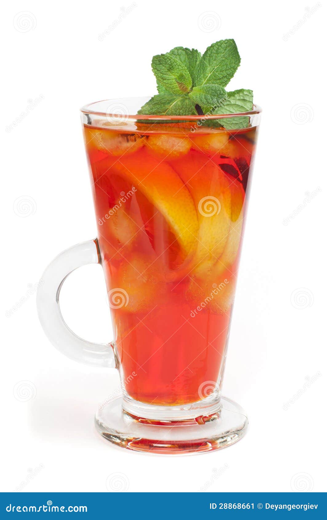 Ice tea stock image. Image of purity, beverage, isolated - 28868661