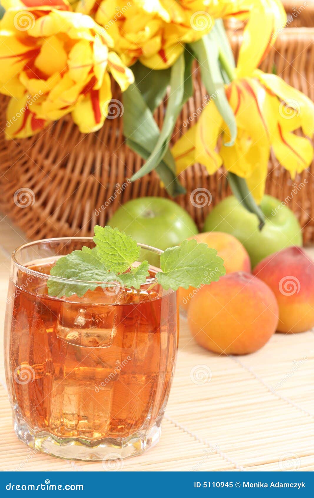 Ice tea stock image. Image of juice, beverages, fruity - 5110945