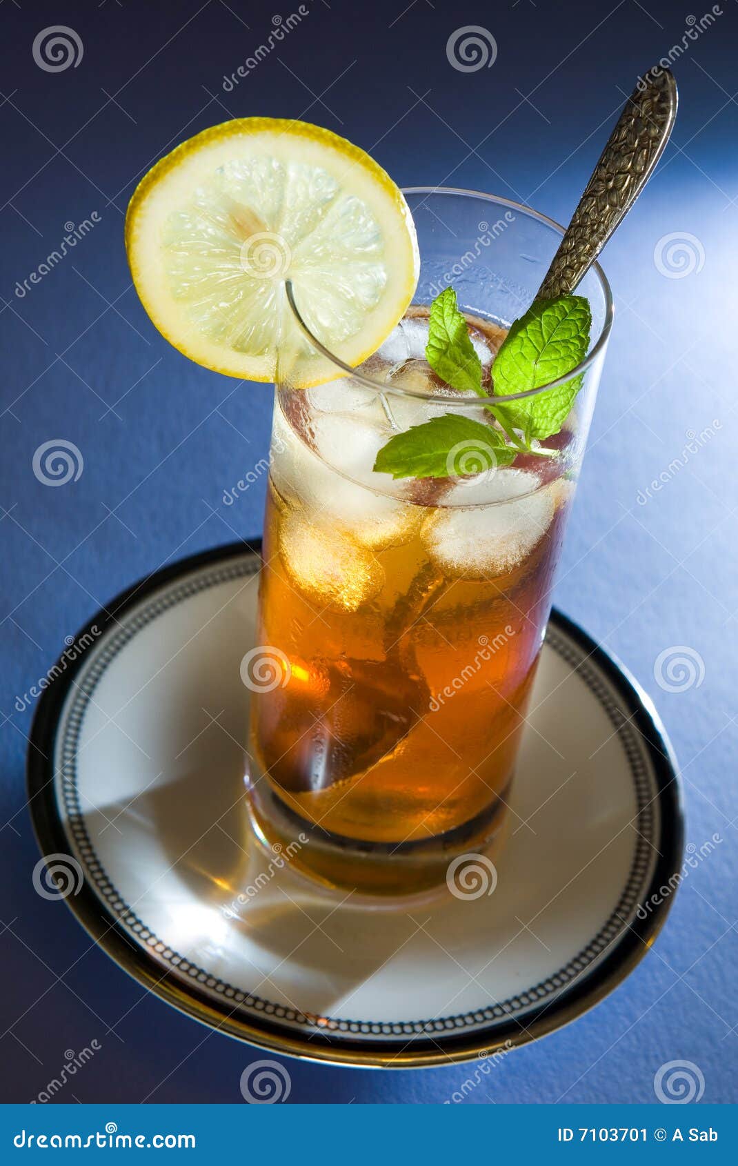 Ice Tea stock image. Image of citrus, bright, cocktail - 7103701