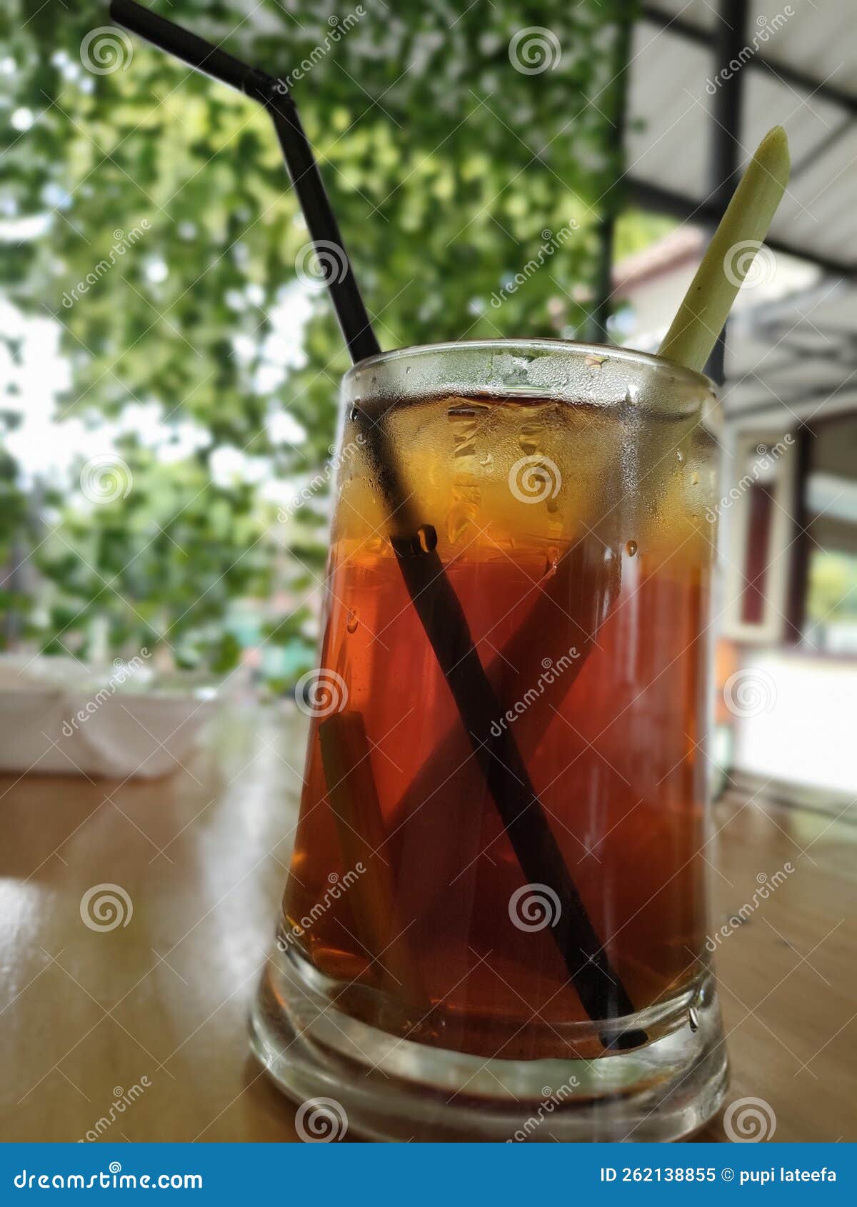 Ice Tea and Lemongrass , Beverage, Nature Drink Stock Image - Image of ...