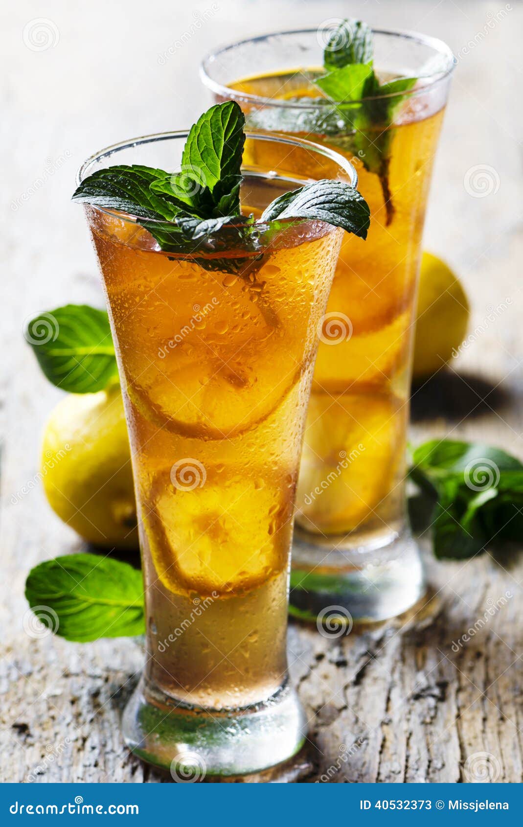 Ice Tea stock image. Image of fruit, glass, booze, cocktail - 40532373