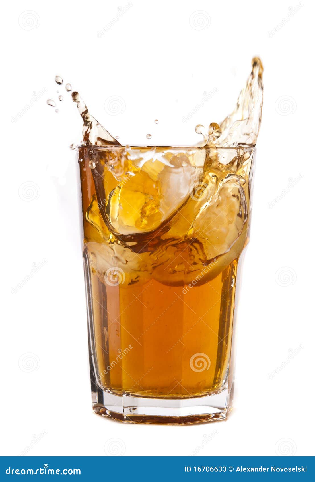 Ice Tea Splash stock image. Image of splashing, food - 16706633