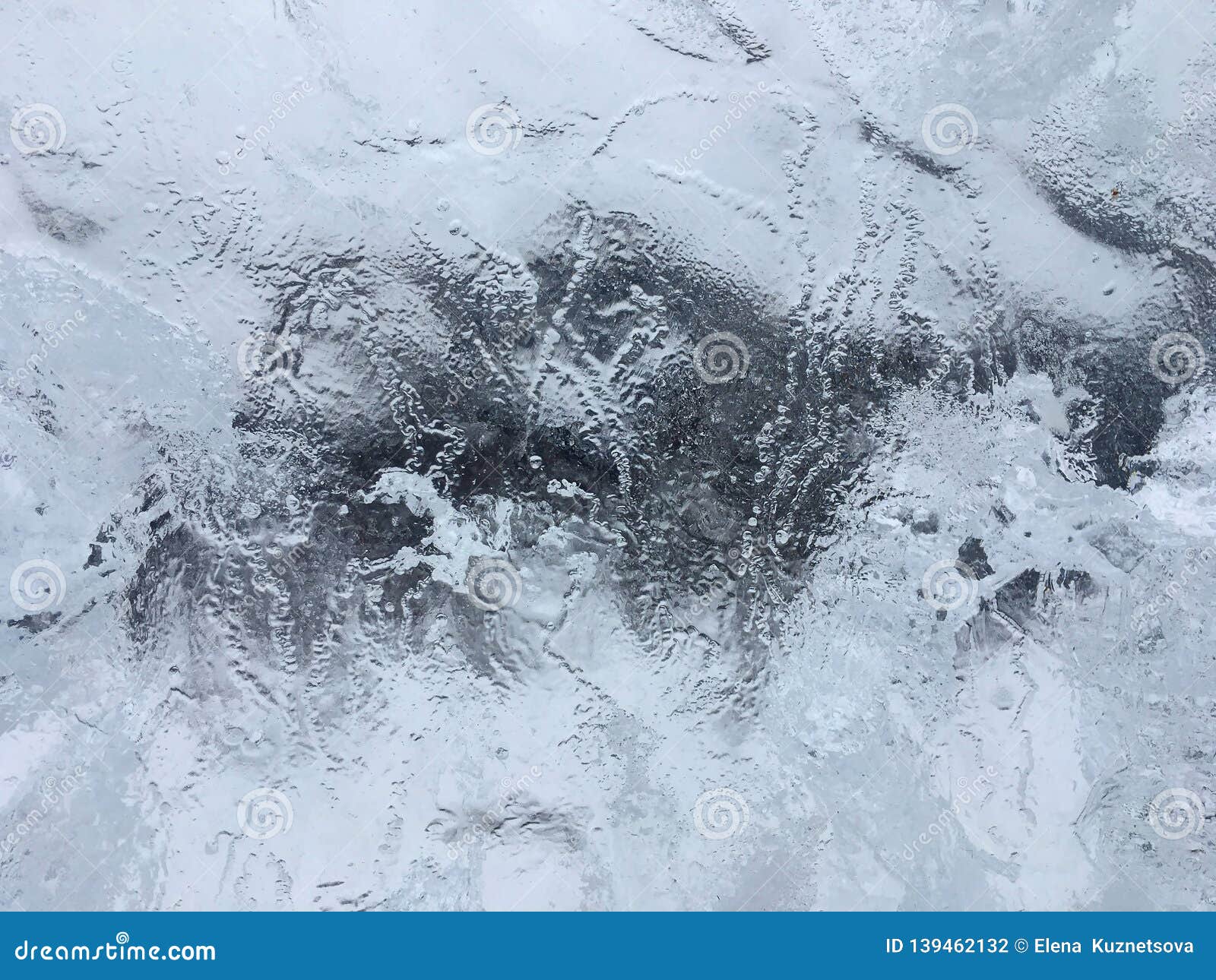 Ice Texture for Abstract Background Stock Photo - Image of frozen ...