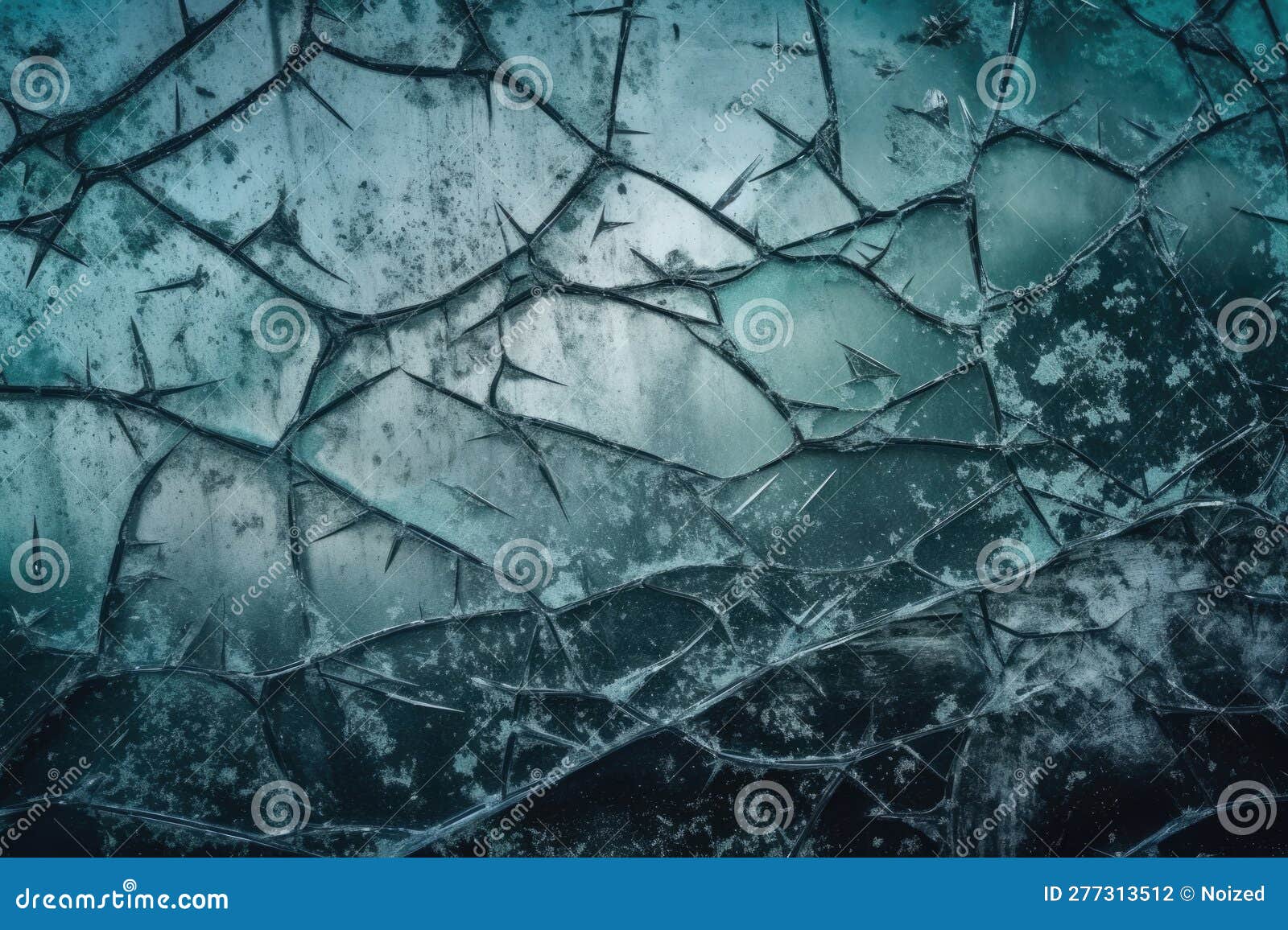 Ice Texture, Cracked and Frozen. Cracked Ice Stock Illustration ...