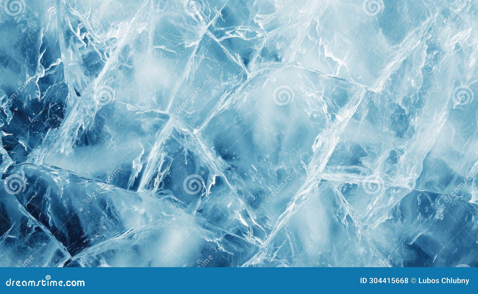 Ice Texture Cracks Surface, Abstract Winter Background Stock ...