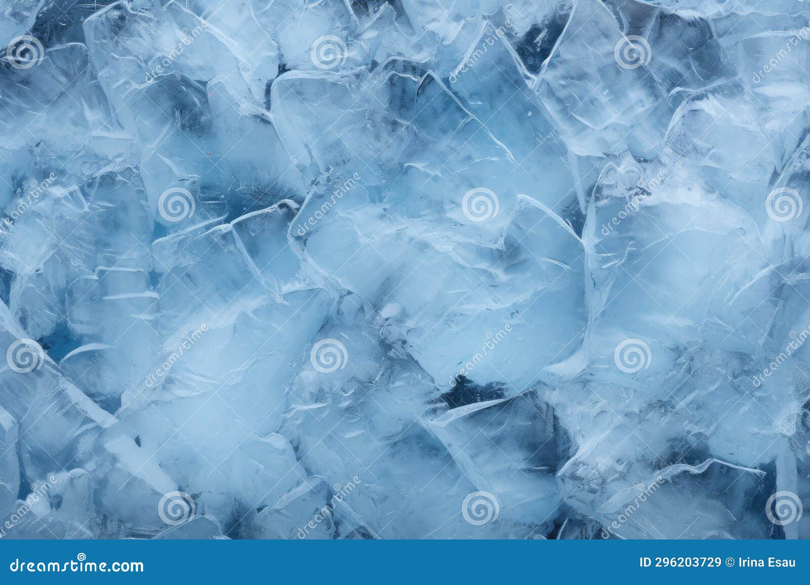Ice Texture Crystal, Blue Tones Background. Textured Cold Frosty ...