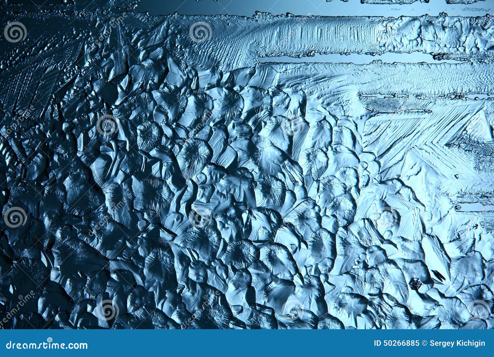 Ice Texture, Macro, Blue Broken Cold the Background Stock Image - Image ...