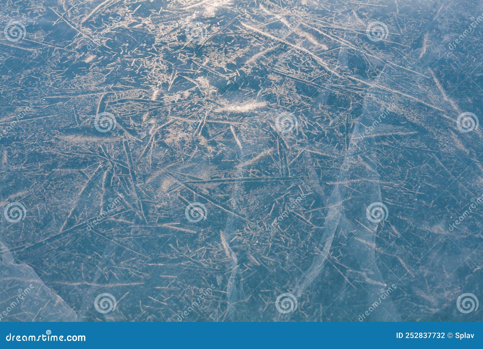 Ice Texture Original Beautiful Blue Design Pattern Stock Photo - Image ...