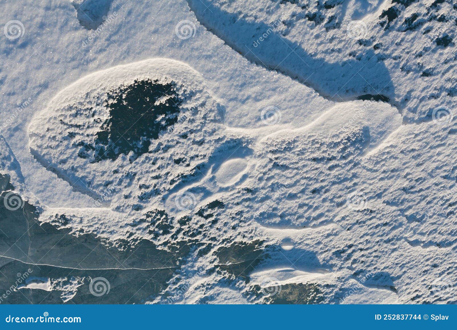 Ice Texture Original Beautiful Blue Design Pattern Stock Photo - Image ...